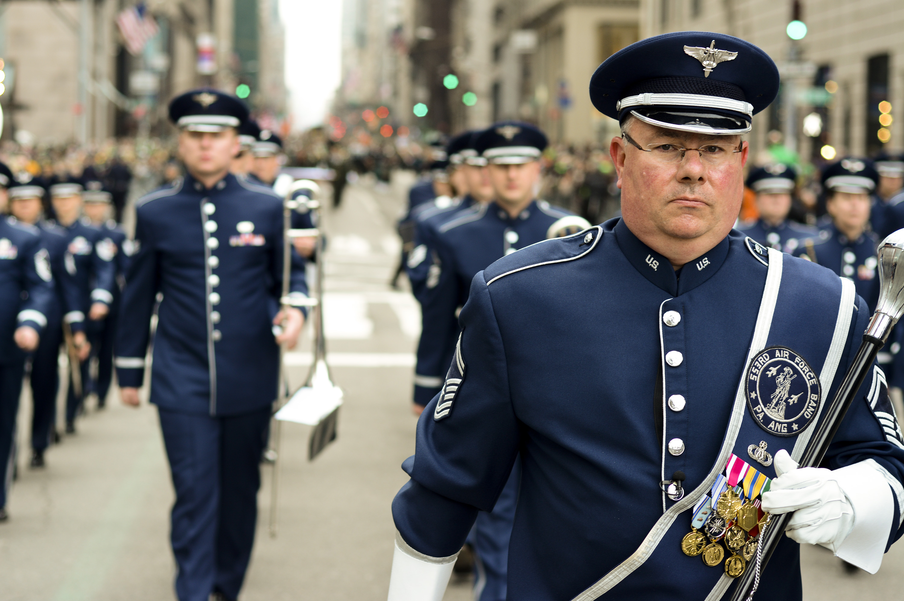 ANG Airmen perform in NYC St. Patrick's Day Parade