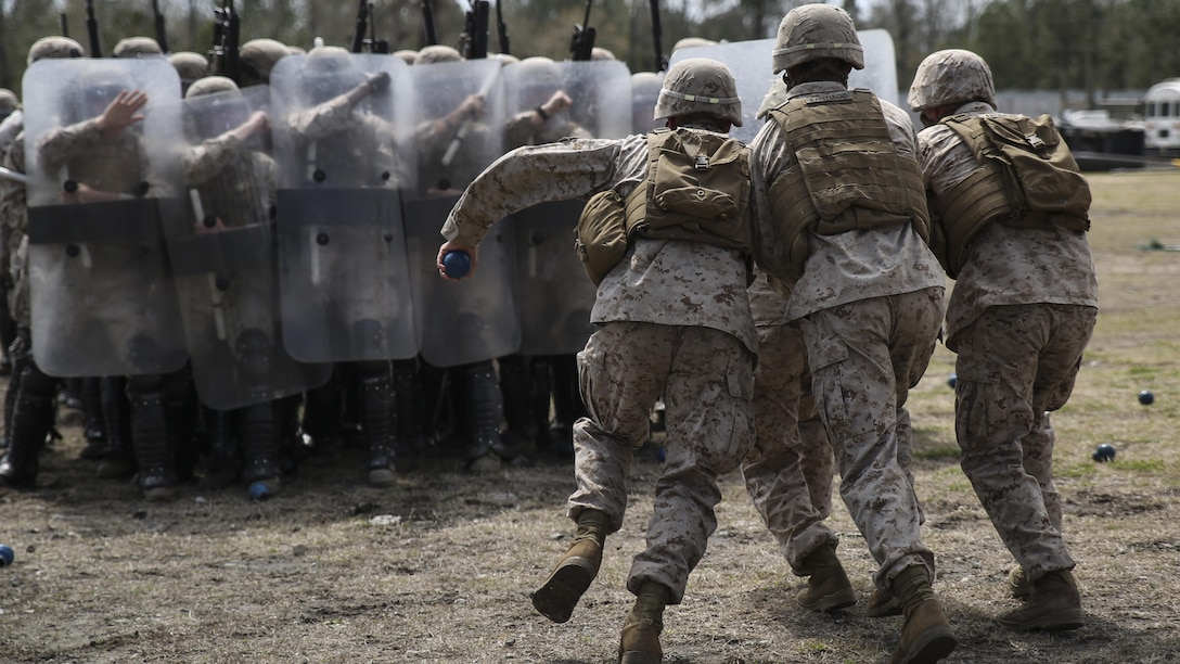 Expeditionary Operations: Marines teach non-lethal tactics