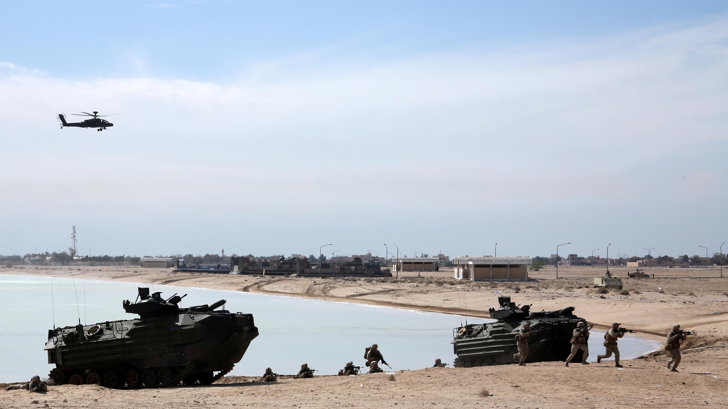 24th MEU conducts Exercise Eagle Resolve 2015 with Gulf Cooperation ...