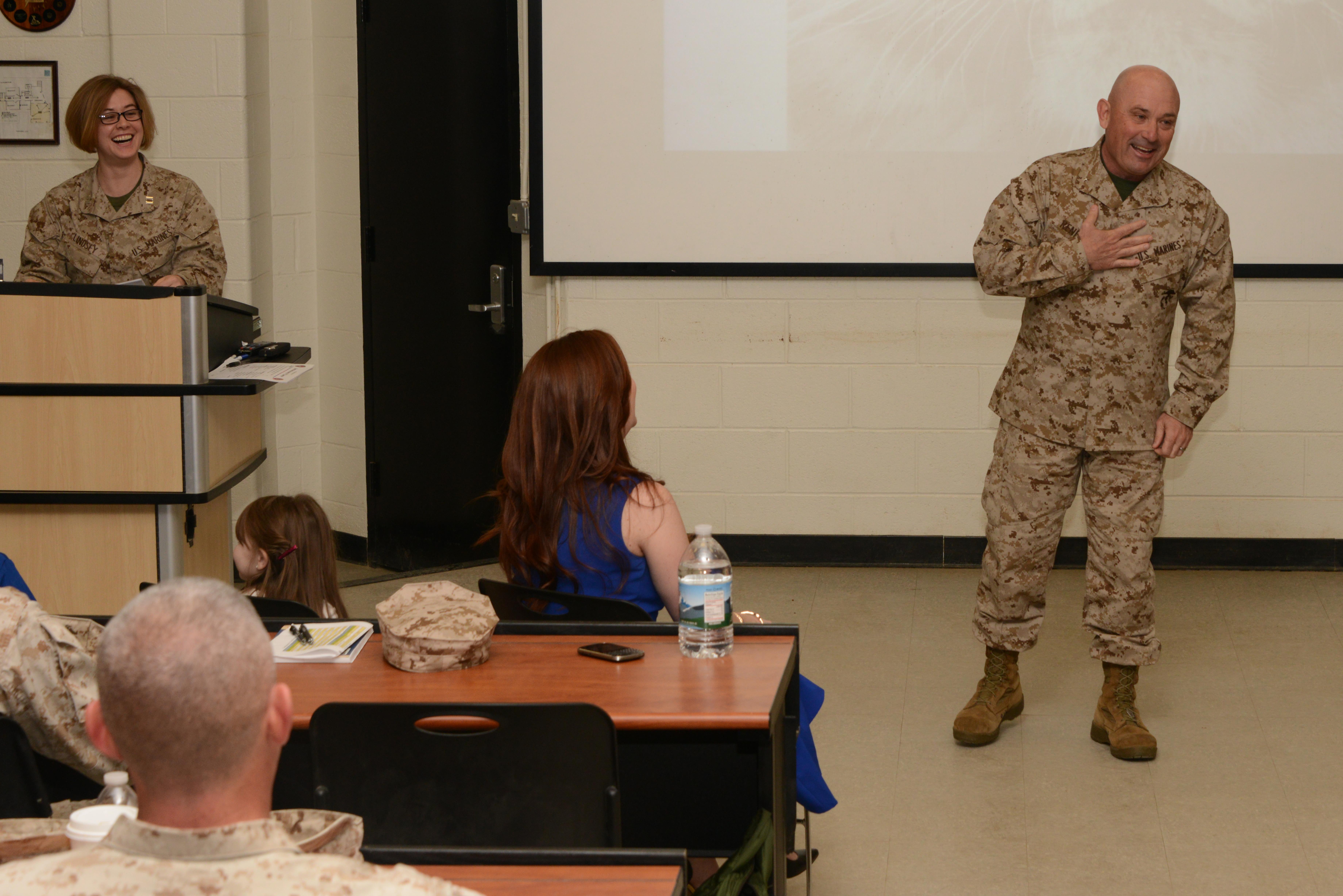 Training Command nominee wins Marine Corps 2015 SARC of the Year