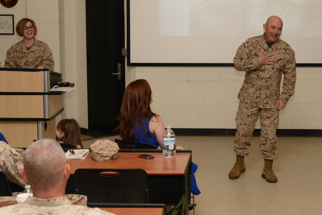 Training Command nominee wins Marine Corps 2015 SARC of the Year