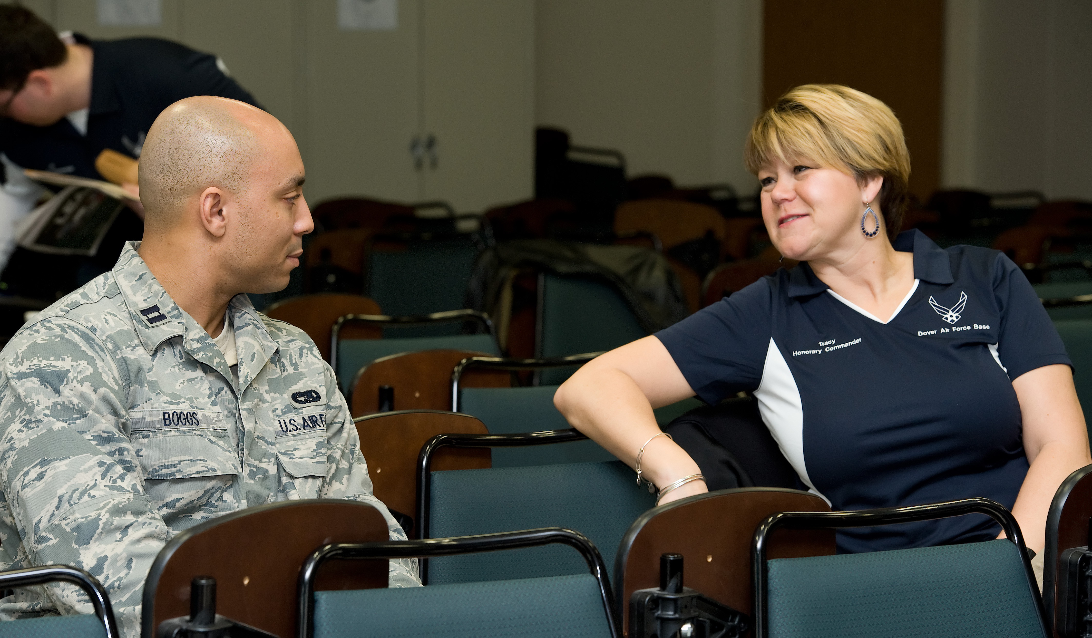 Dover AFB honorary commanders tour 436th Airlift Wing staff agencies