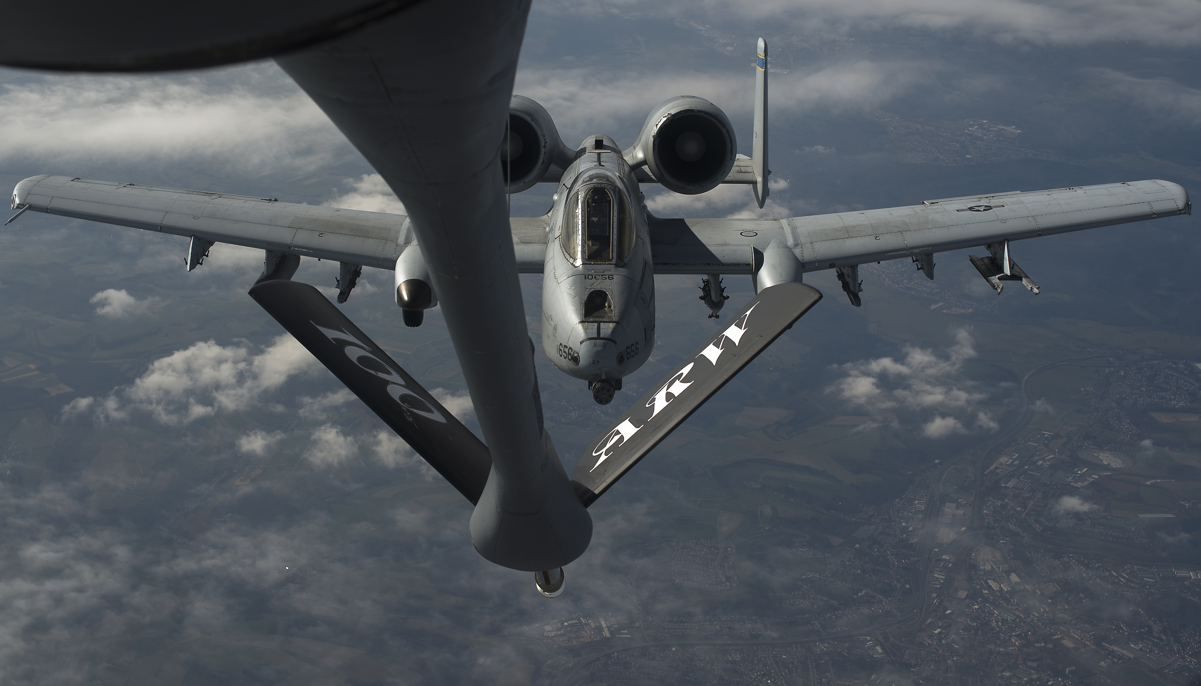 A-10s refuel over Europe, maintain forward presence > Ramstein Air Base ...