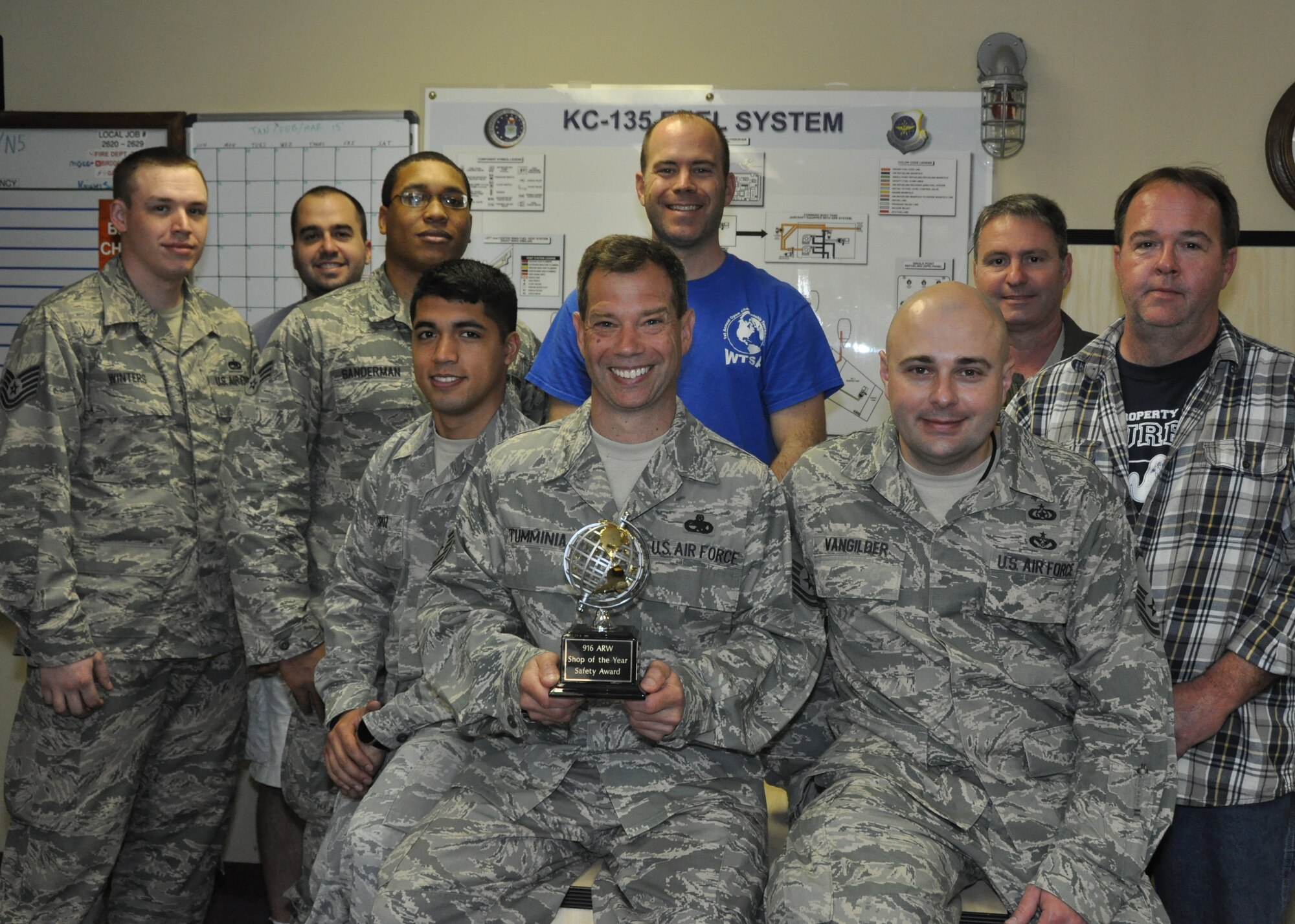 916th ARW Maintenance Squadron Fuel System Repair Shop Wins > 916th Air Refueling Wing > Article ...