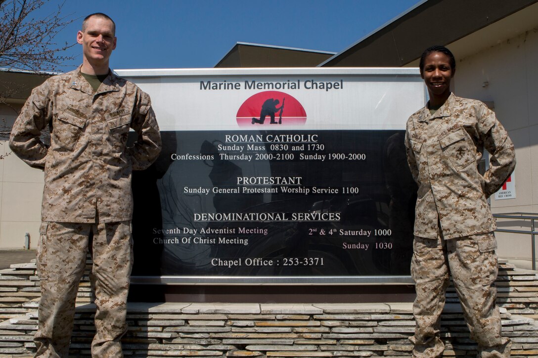 Marine Memorial Chapel supports station residents