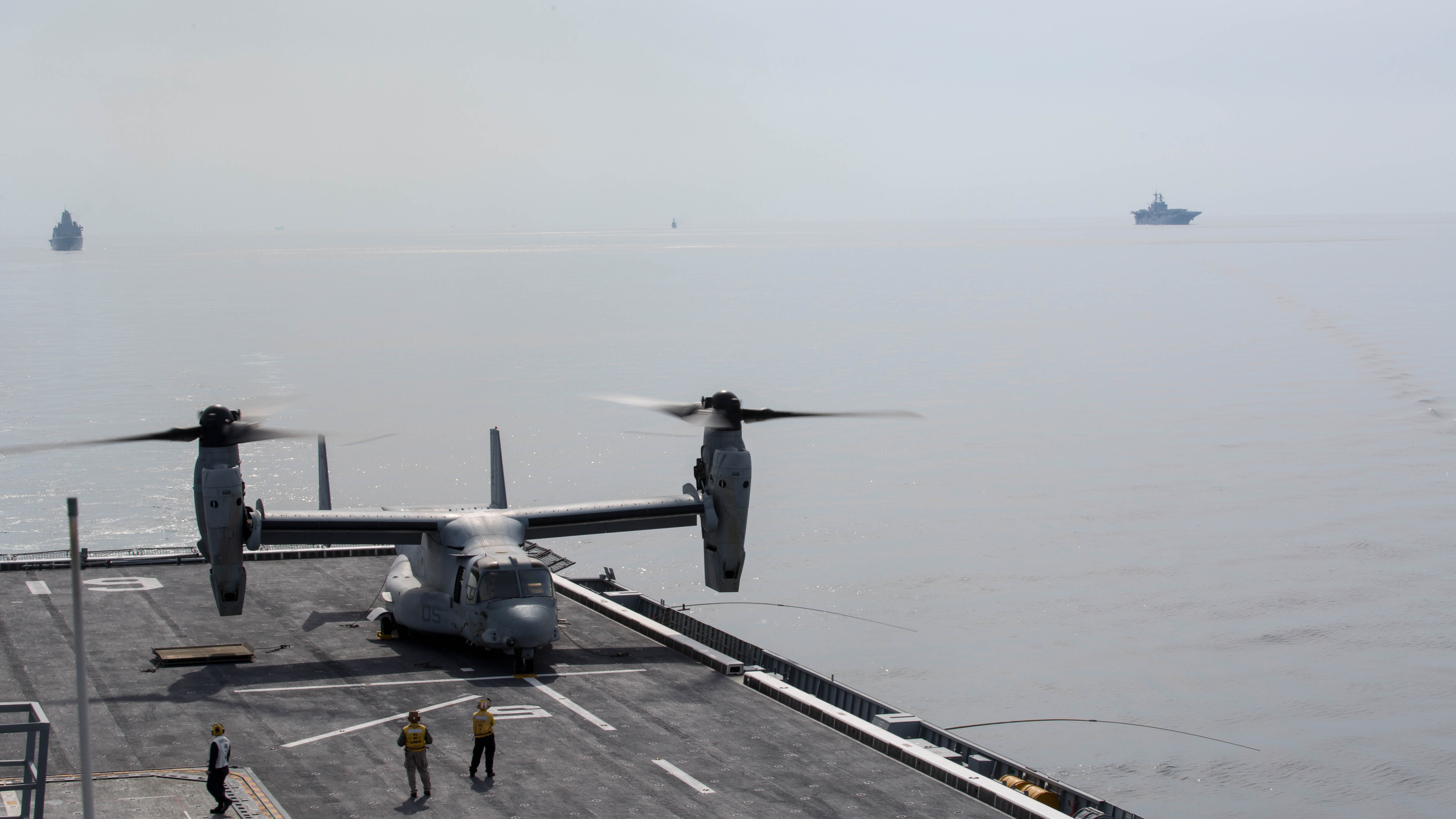 Osprey makes first-ever landing on Republic of Korea amphibious assault ...