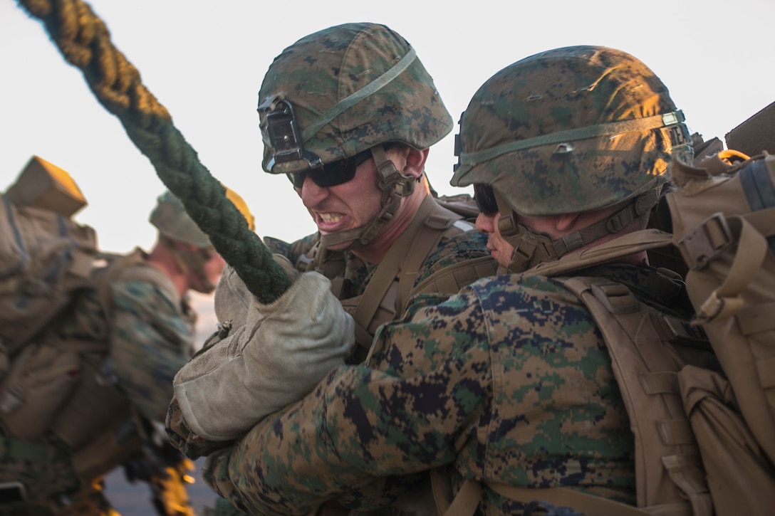 Infantry Officer Course Fast Rope