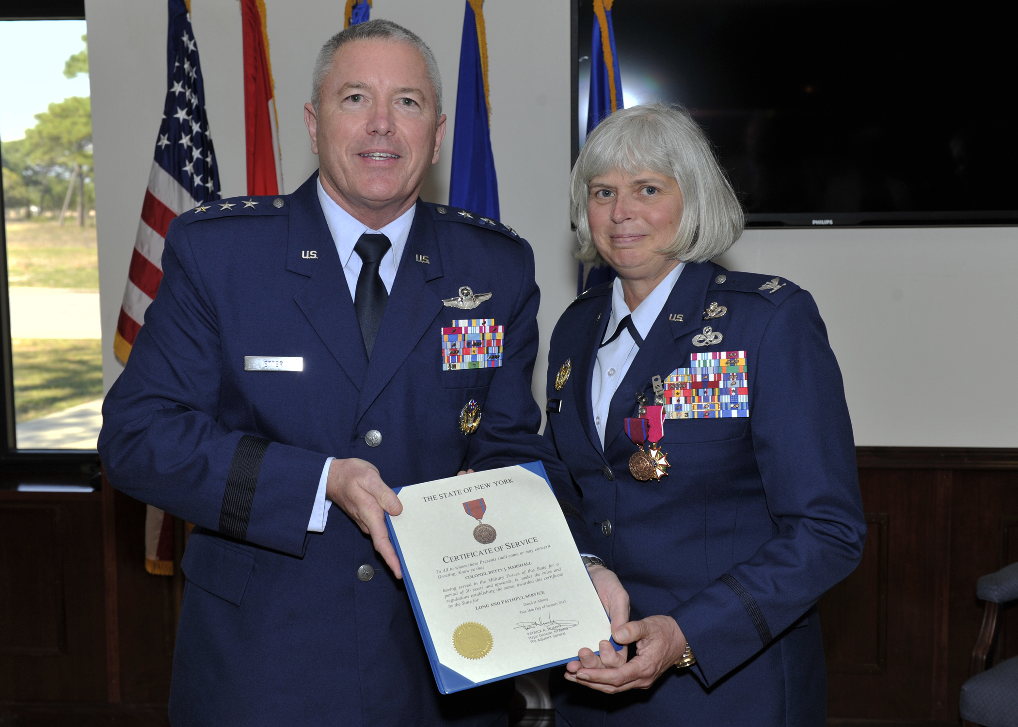 Colonel's retirement caps career of firsts > CONR-1AF (AFNORTH ...