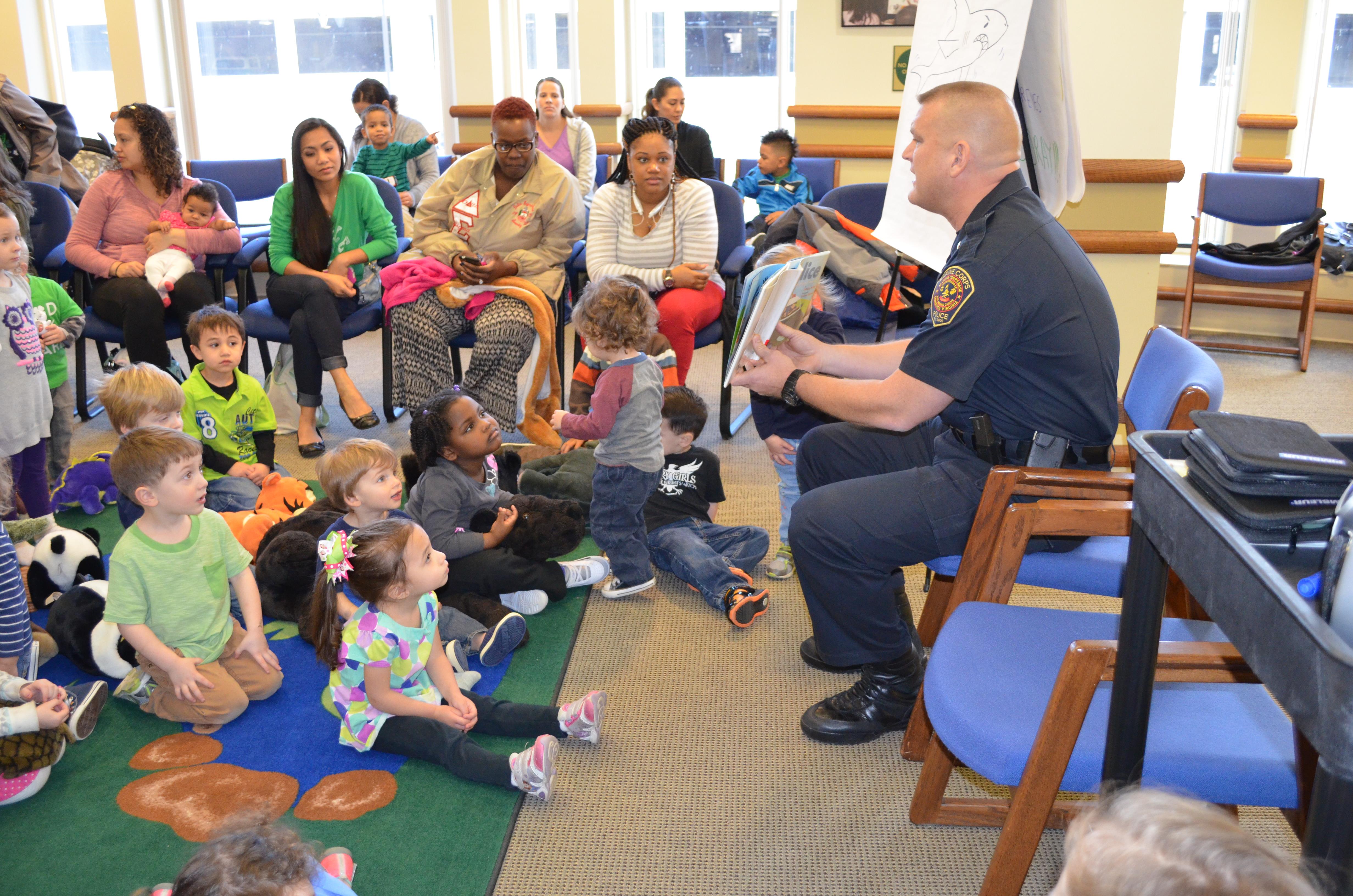 Quantico PMO, fire department participate in story hour at base library ...