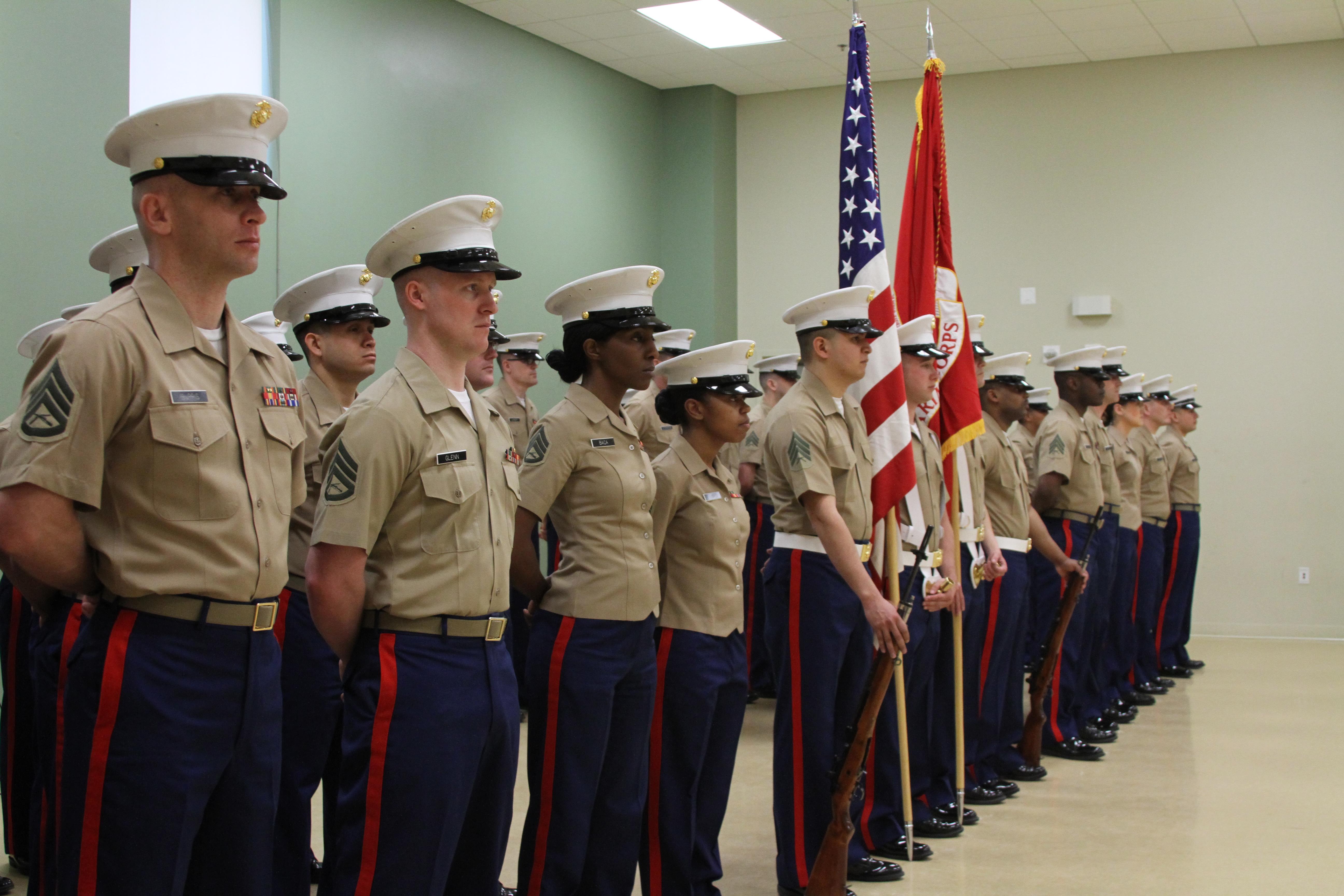 Recruiting Station Frederick’s sergeant major passes the torch > 4th ...