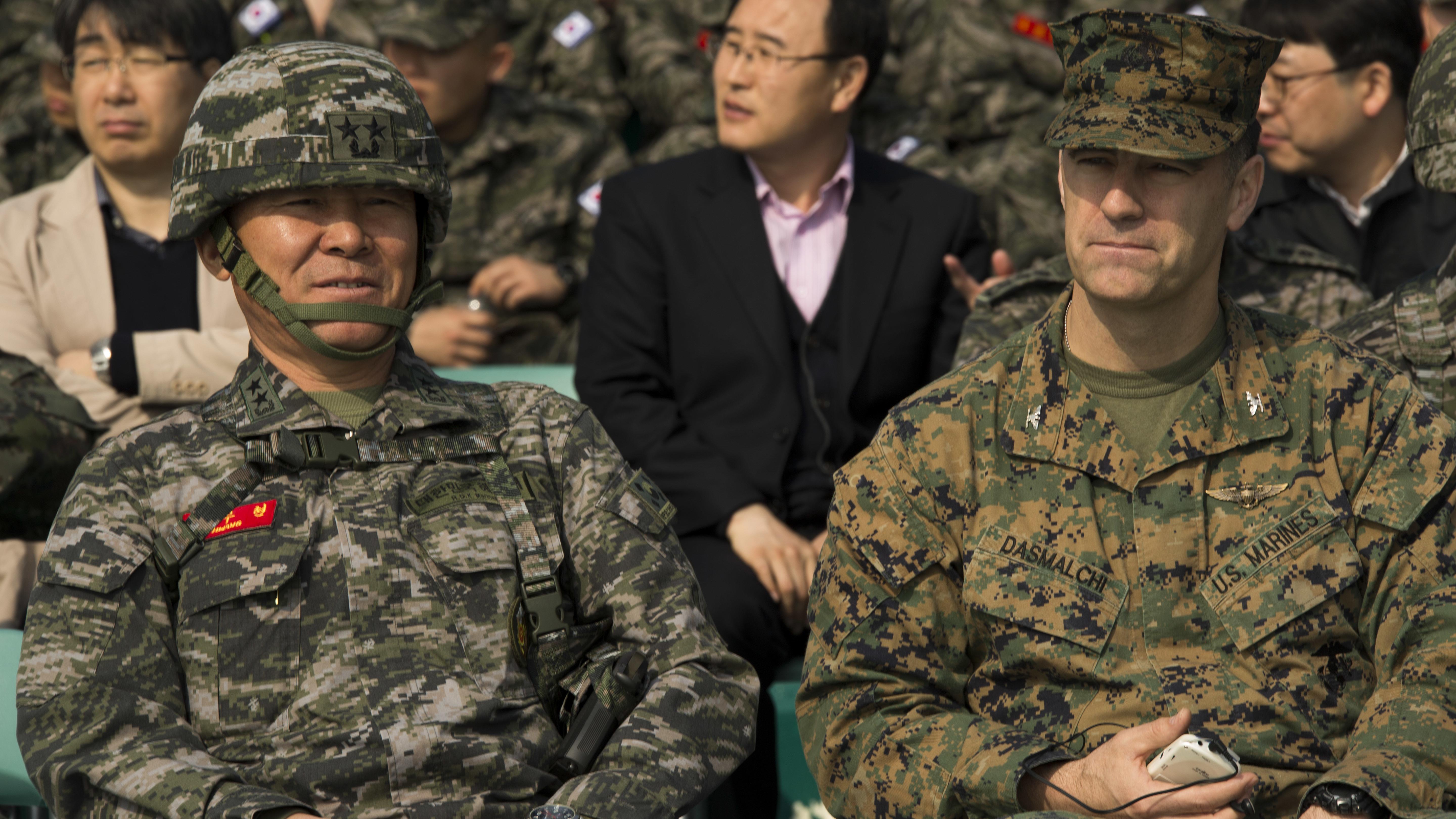 ROK and U.S. Marines complete combined amphibious landing
