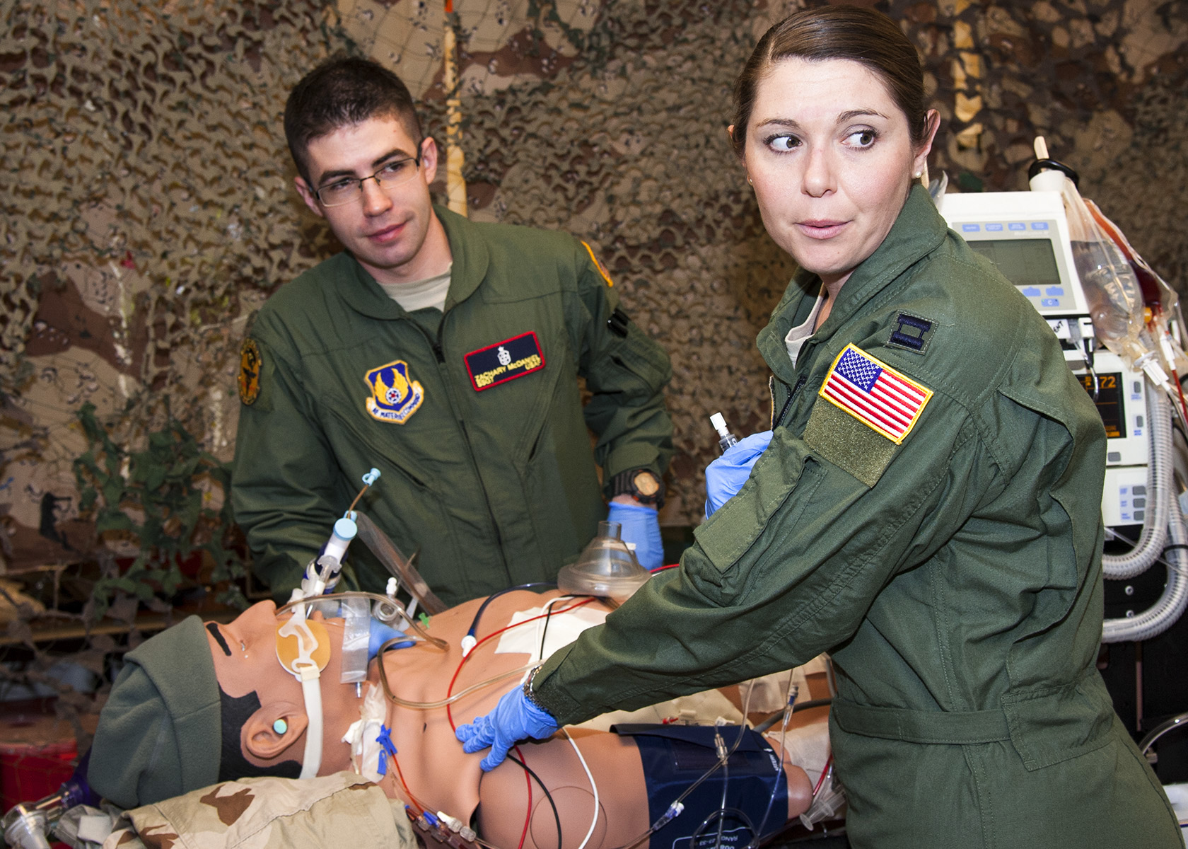 Medical teams train to give in-air critical care > Eglin Air Force Base ...