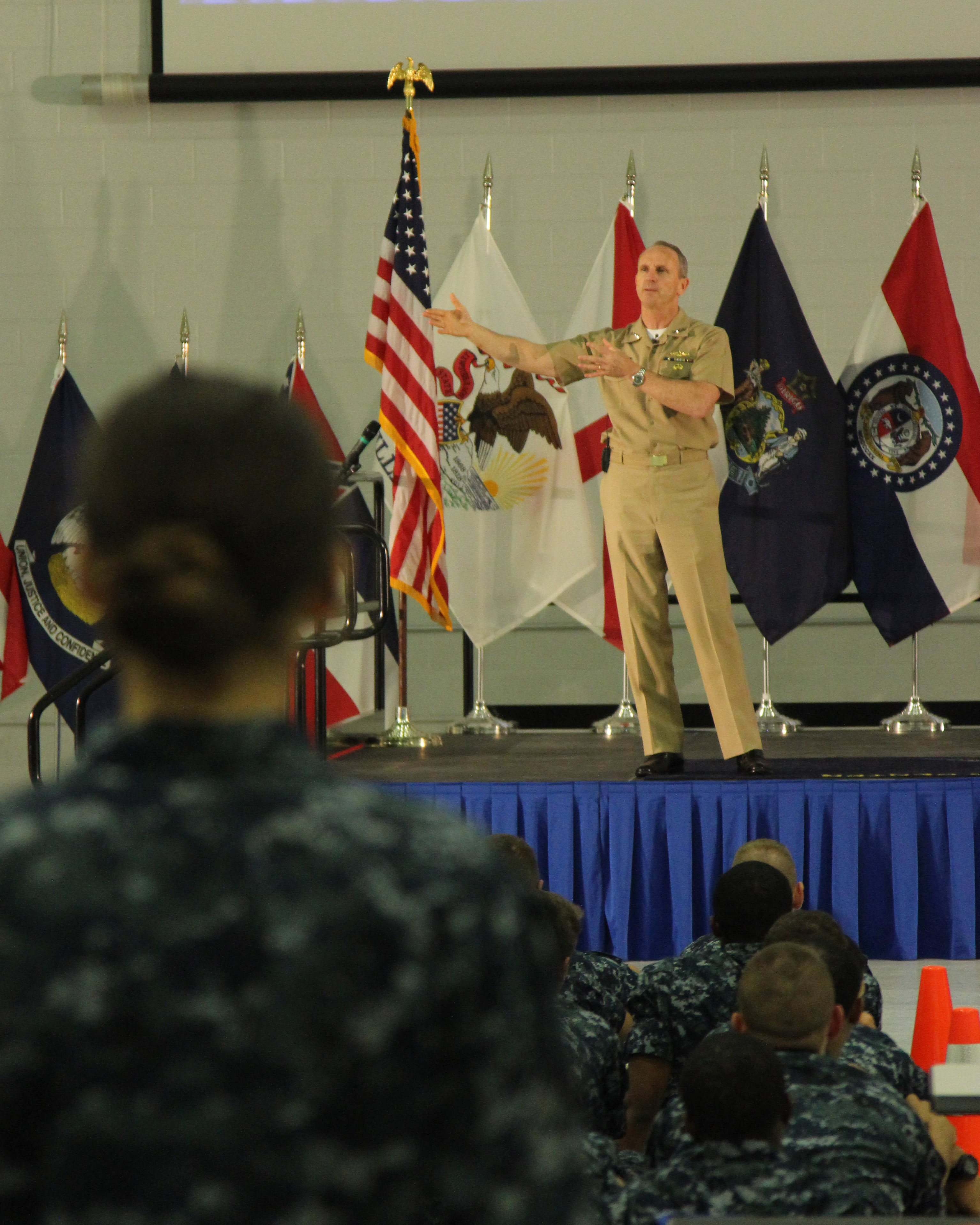 CNO Holds All-Hands Call for Pensacola Sailors > United States Navy ...