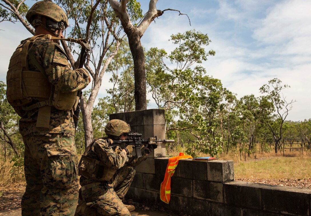 Marines kick off training in Australia