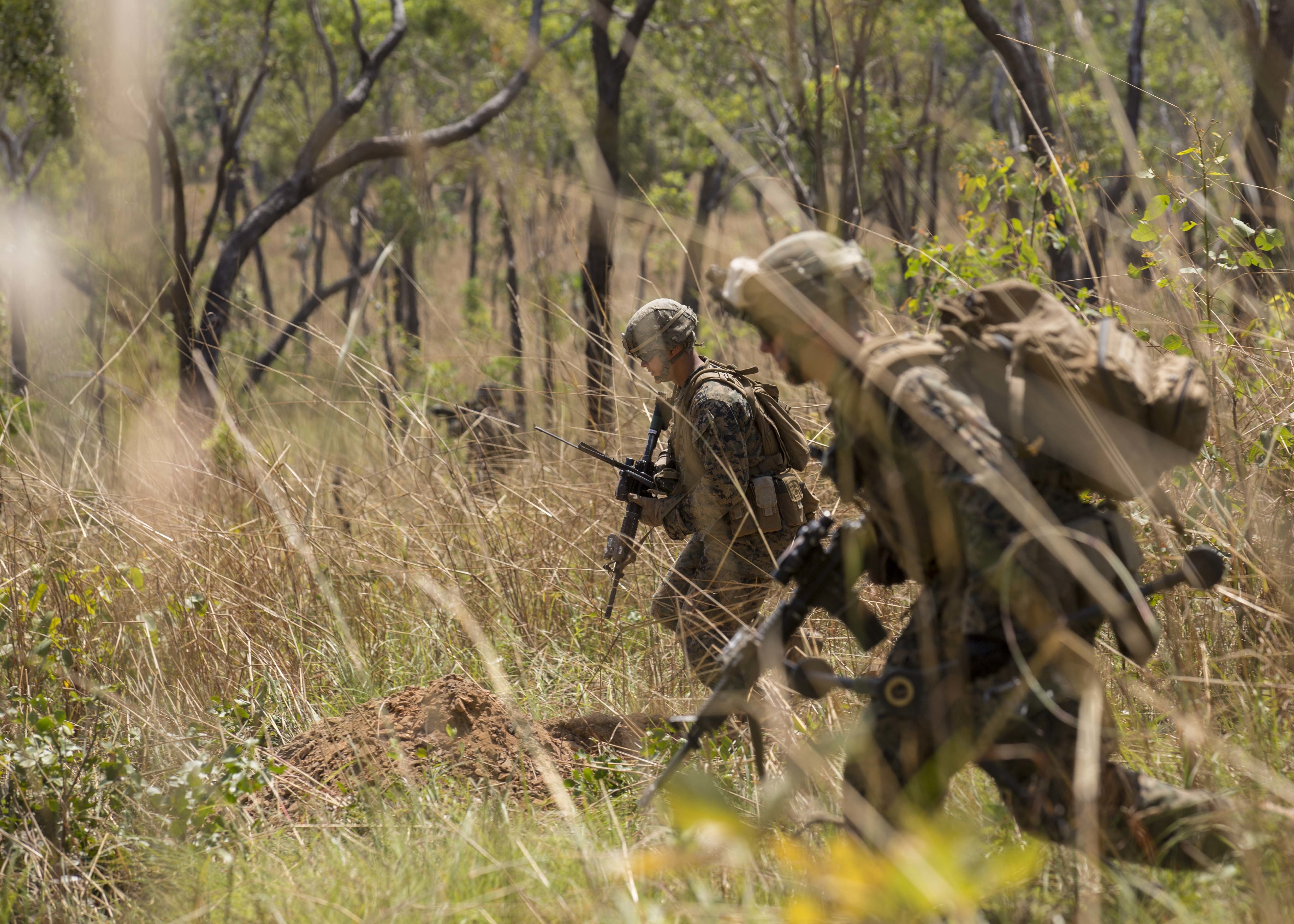Marines kick off training in Australia