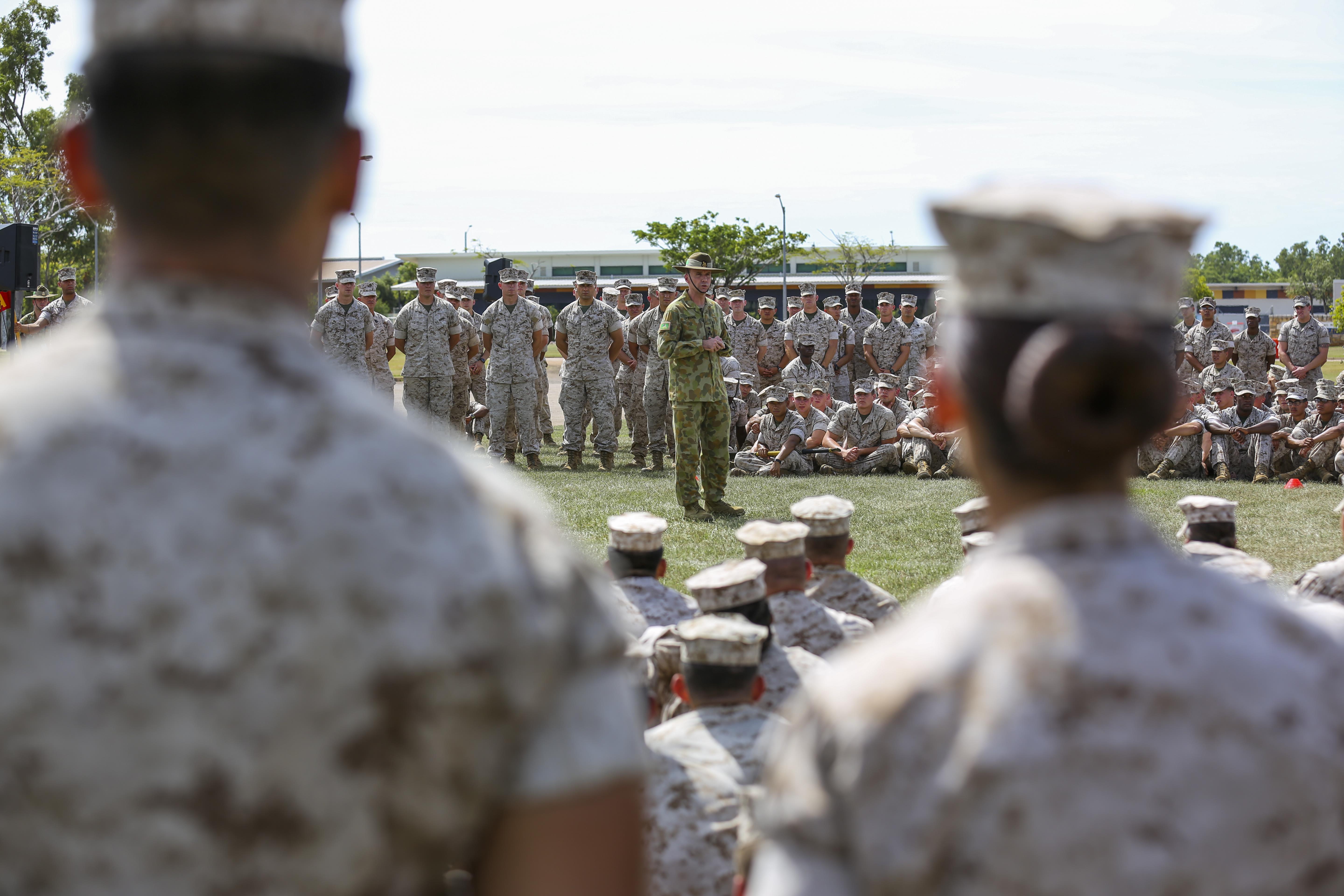 1st Brigade welcomes Marines to Australia