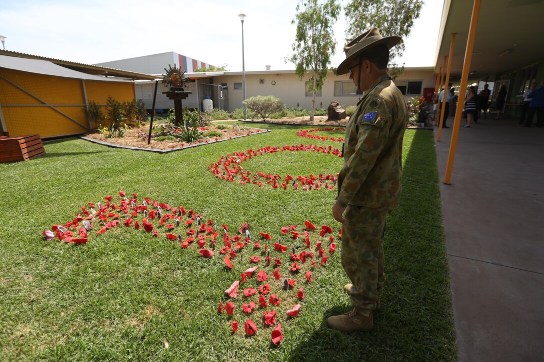 ANZAC Day commemorated at Rosebery Middle School