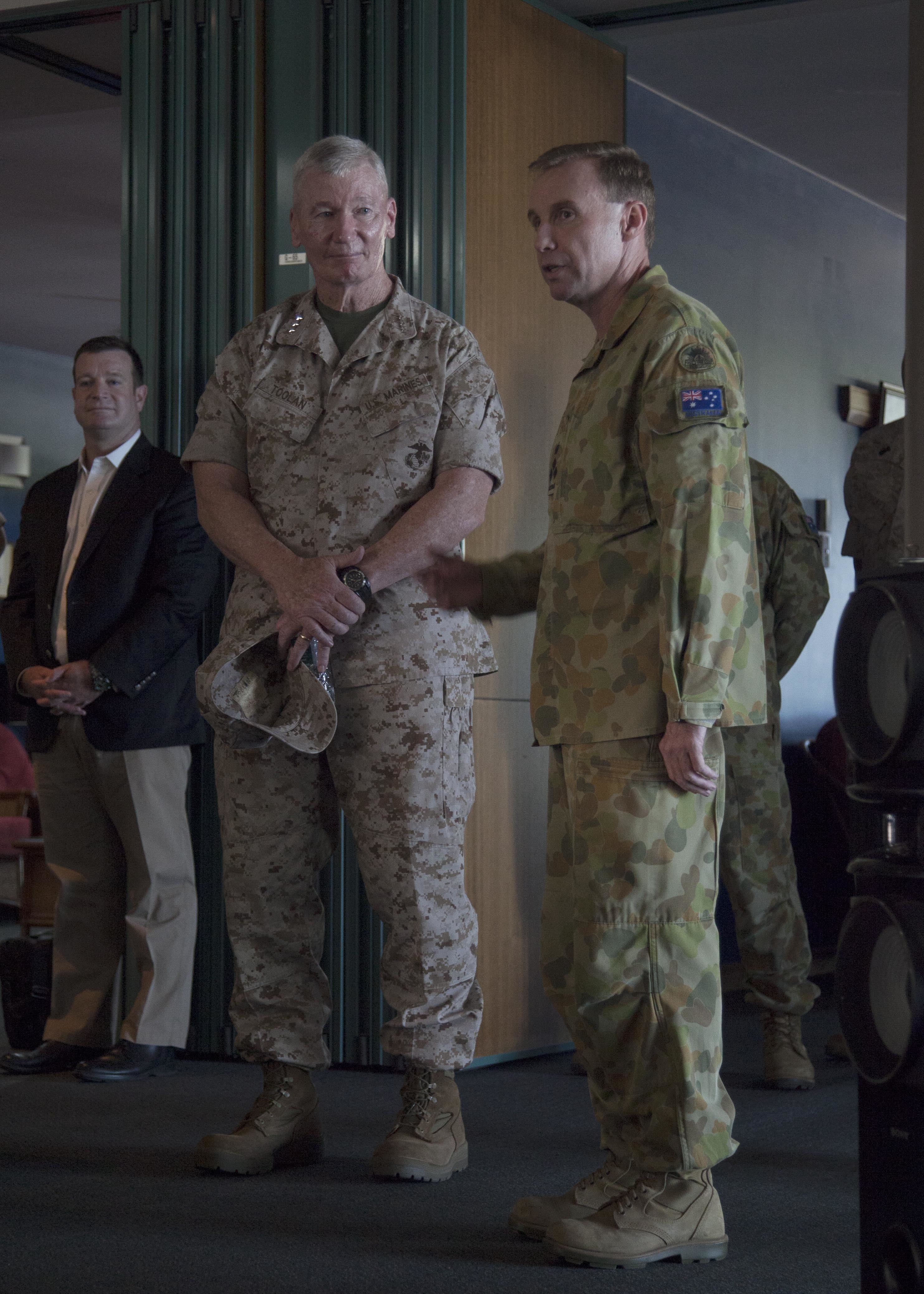 Marine Corps Forces, Pacific Commanding General visits Top End