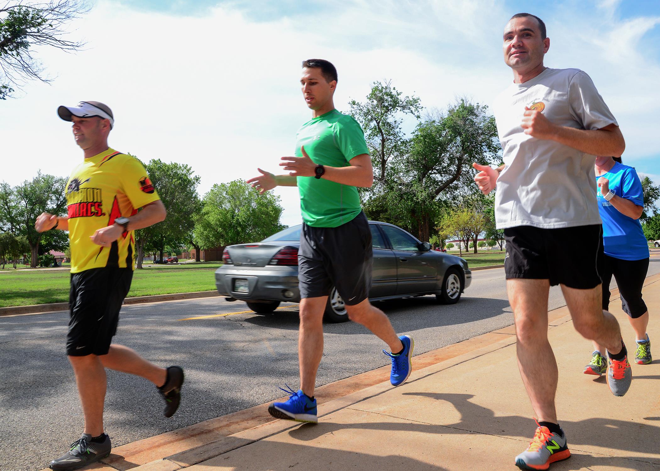 Air Force Marathon training