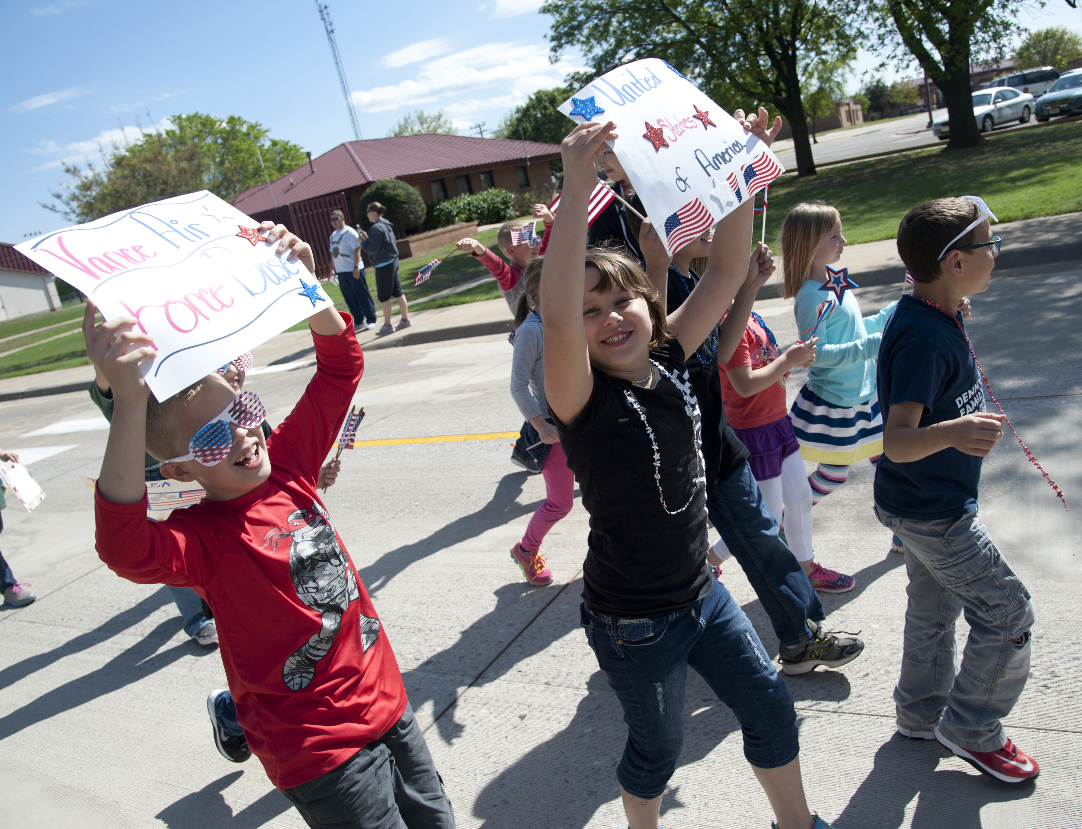 “Little” Airmen march in red, white & blue parade > Vance Air Force ...