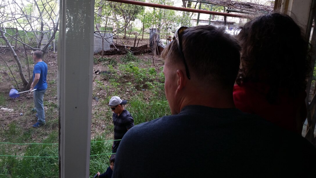 U.S. Marines Visit Women’s Shelter in the Republic of Georgia