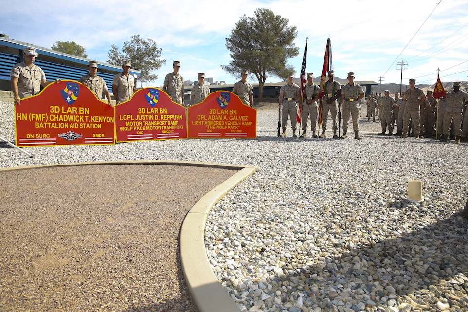 3rd LAR recognizes fallen heroes > Marine Corps Air Ground Combat ...