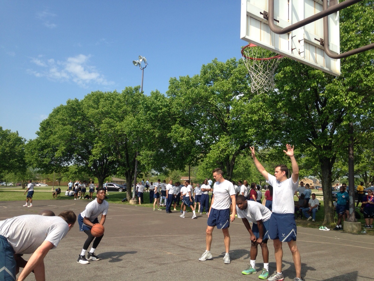 79th Medical Group participates in JBA Sports Day.