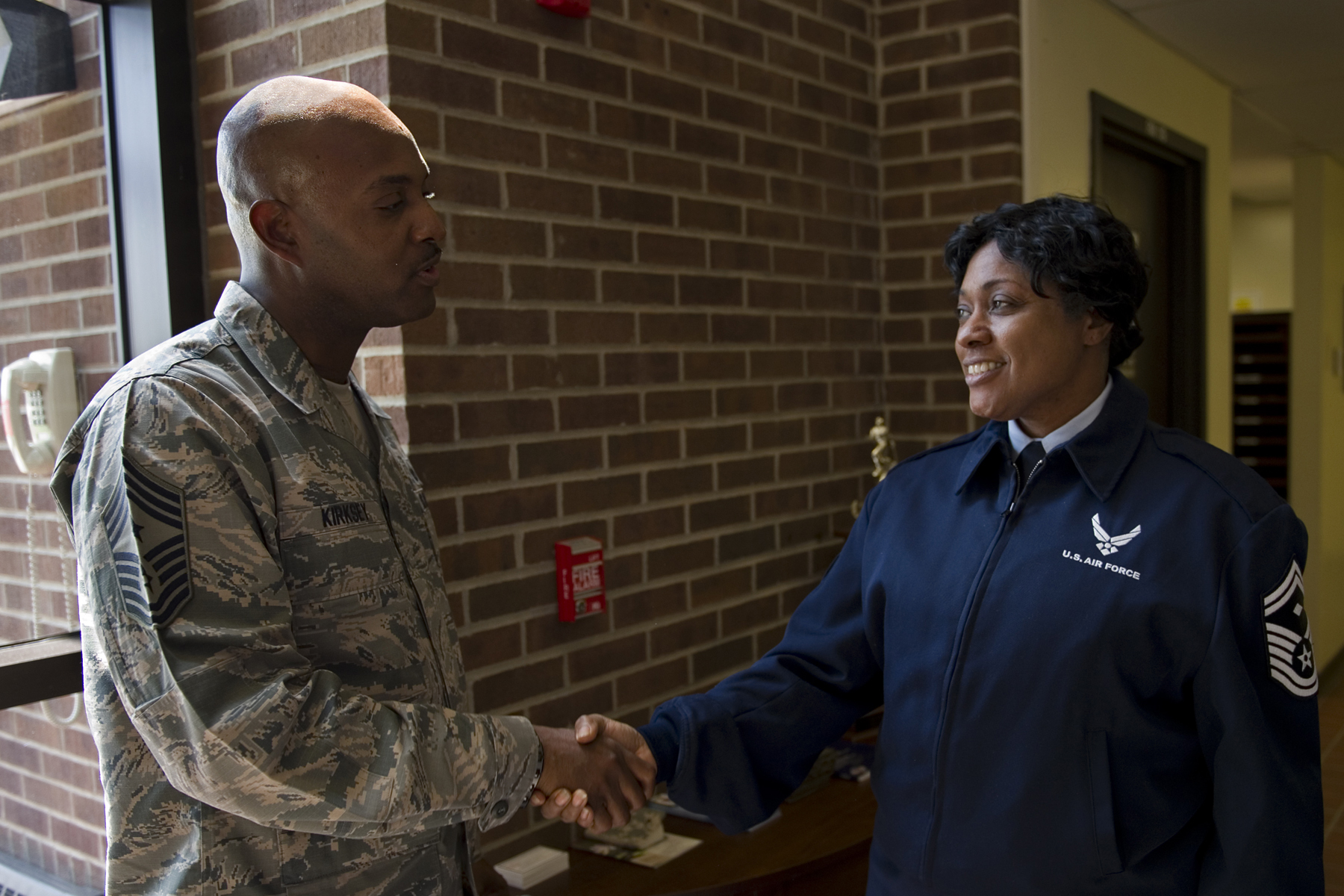 AFRC command chief visits Grissom, sends message to enlisted force ...