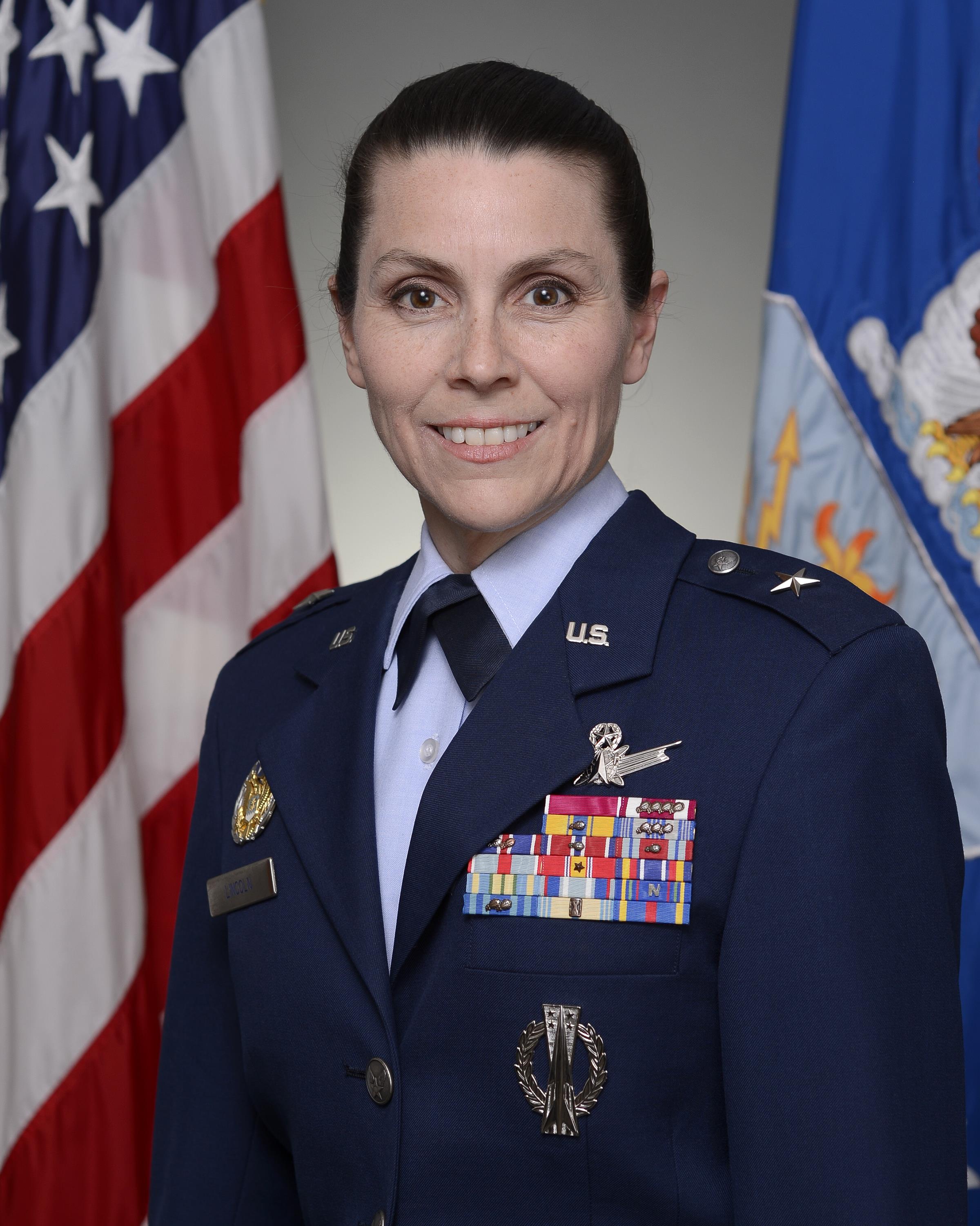 BRIGADIER GENERAL PAMELA J. LINCOLN > U.S. Air Force > Biography Display