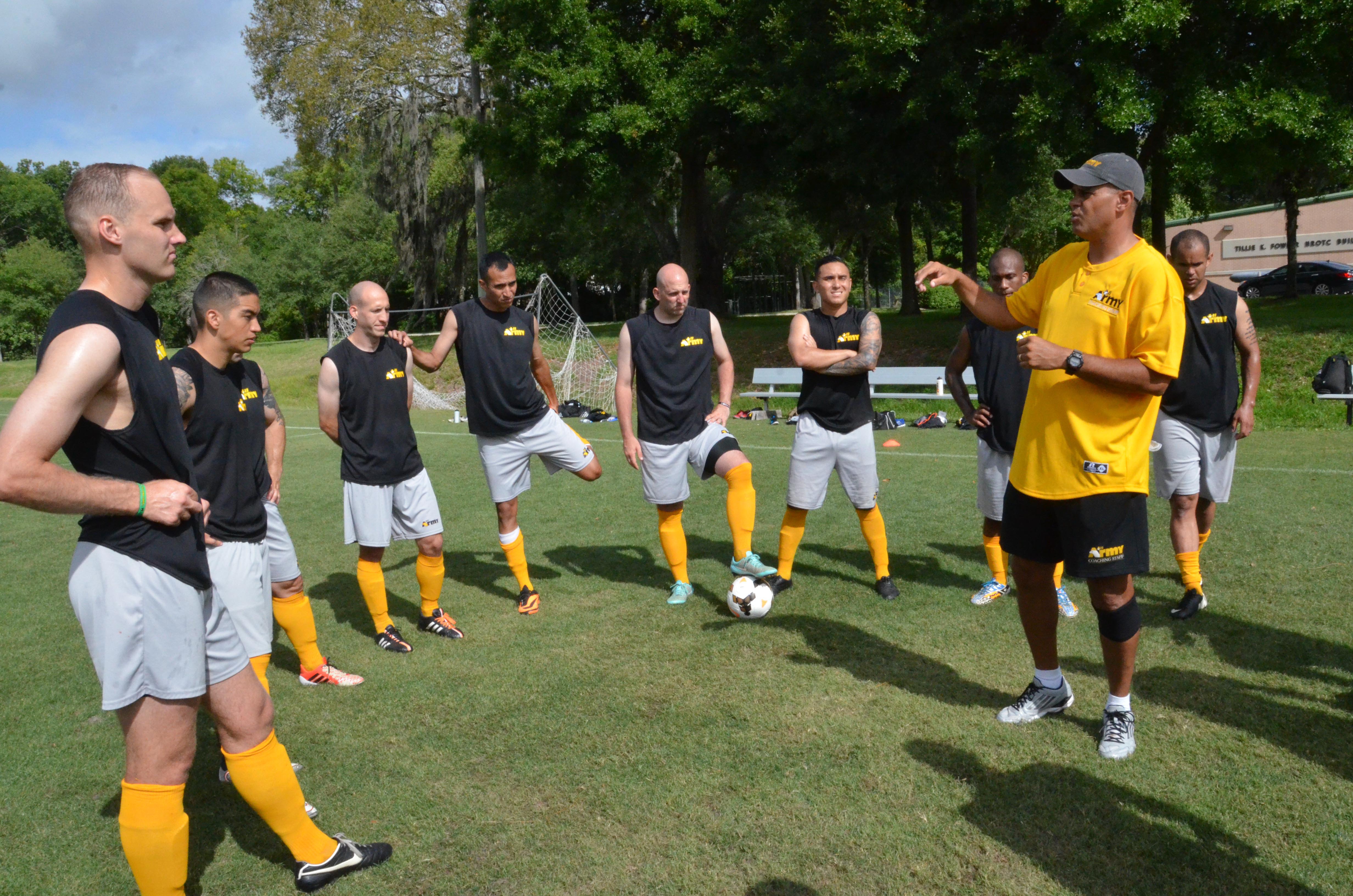 Florida Guard member sets goal of leading Army soccer team to gold ...
