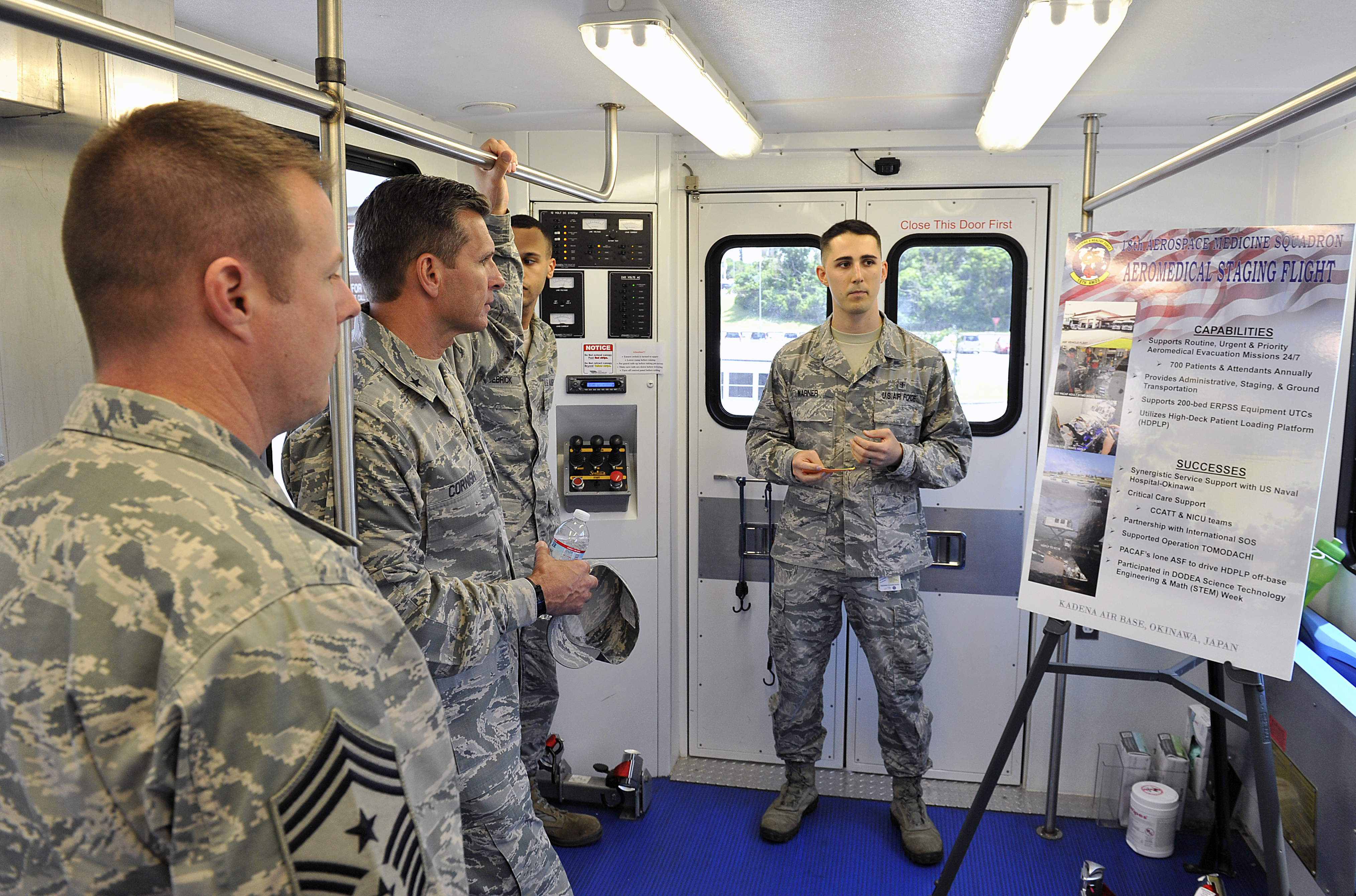 18th MDG welcomes Kadena leaders > Kadena Air Base > Article Display