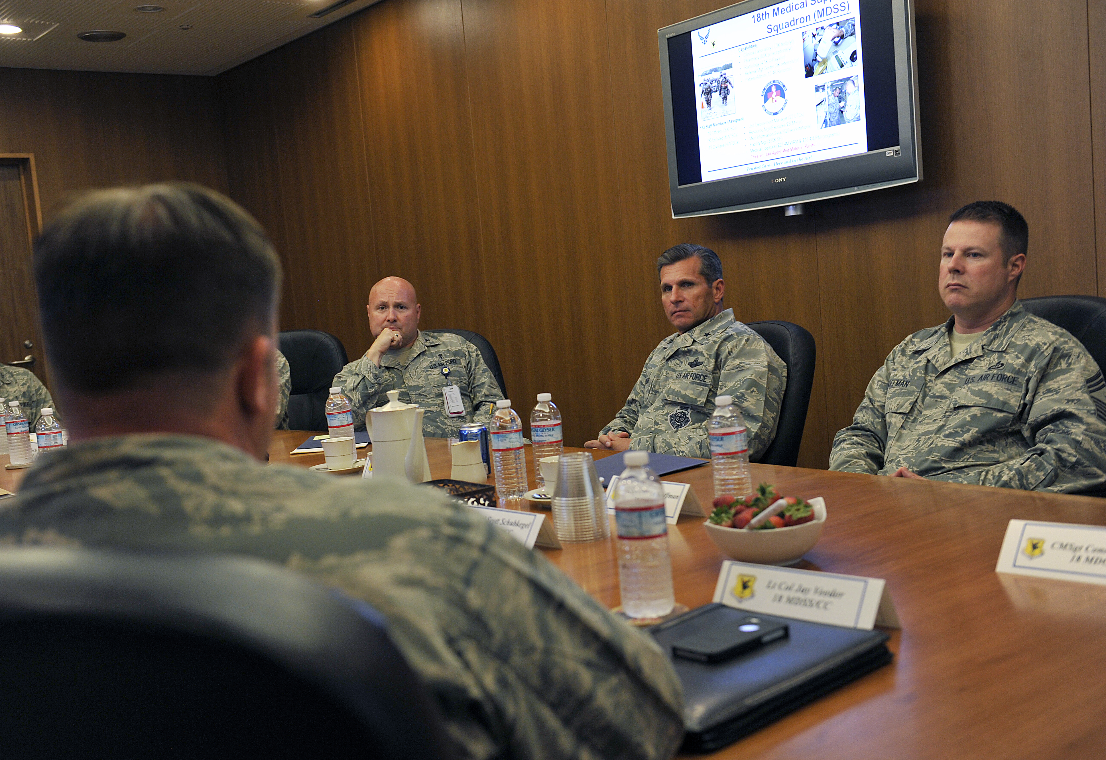 18th MDG welcomes Kadena leaders > Kadena Air Base > Article Display