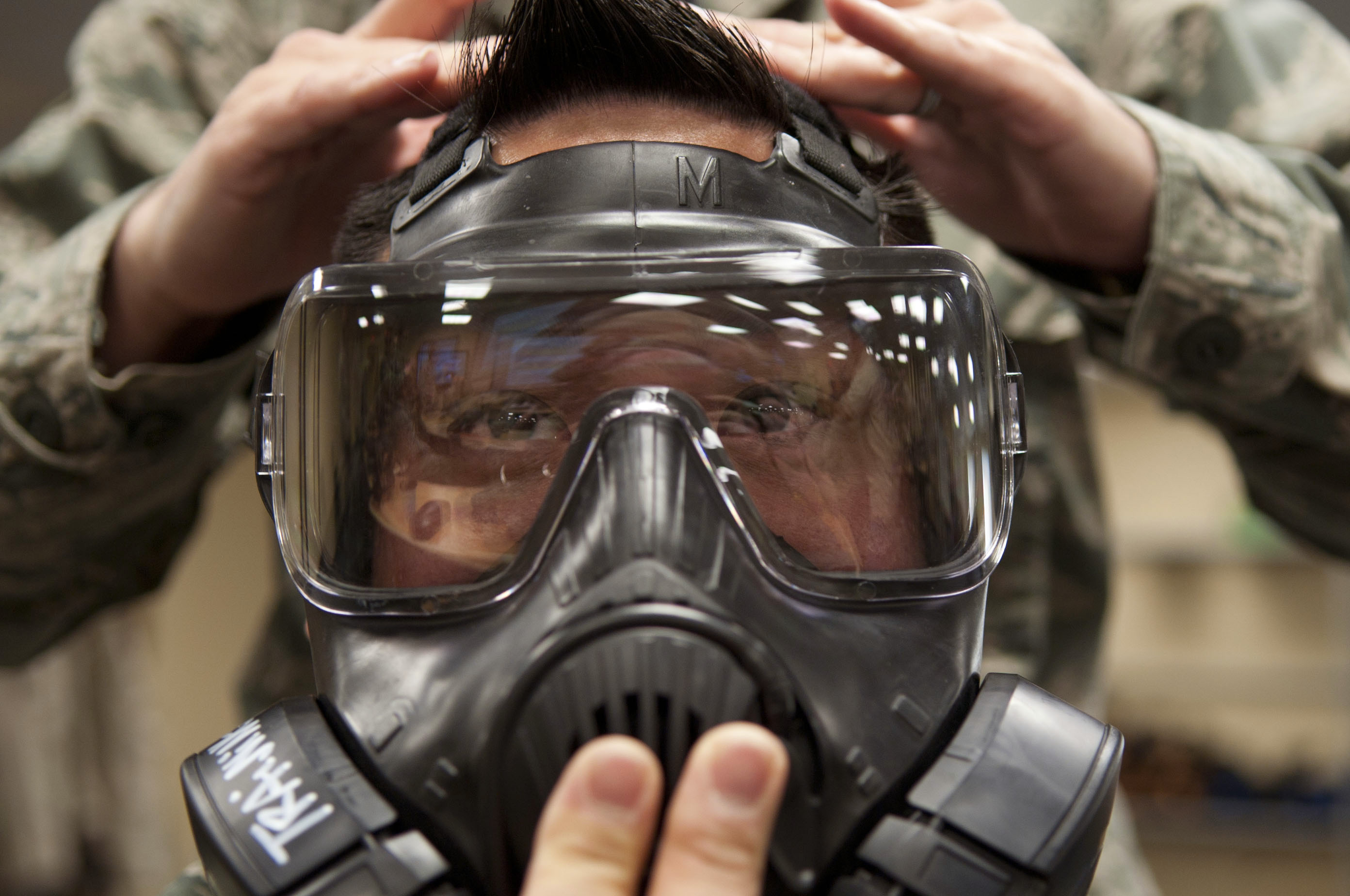 CBRN training prepares Airmen for worst-case scenarios > Nellis Air ...