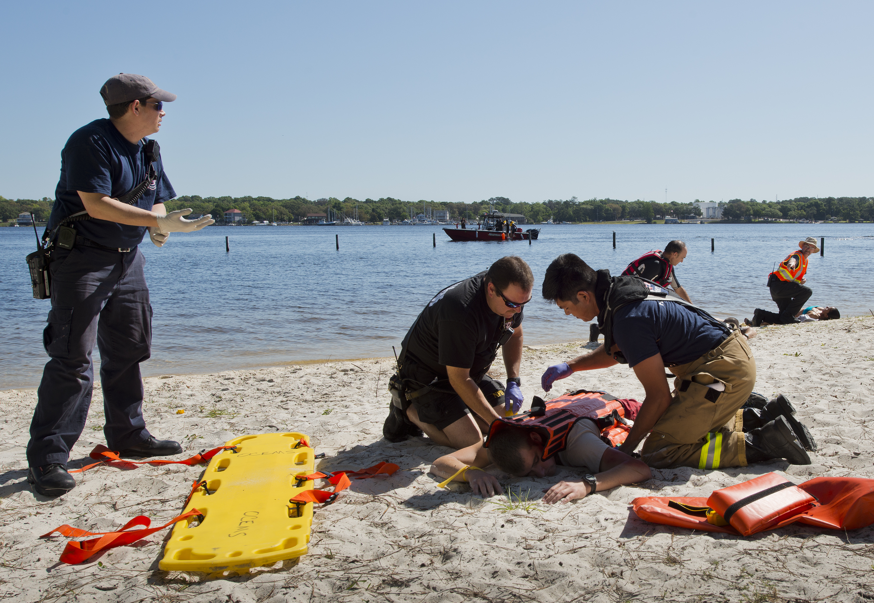 Base, local emergency services respond to accident exercise > Eglin Air ...