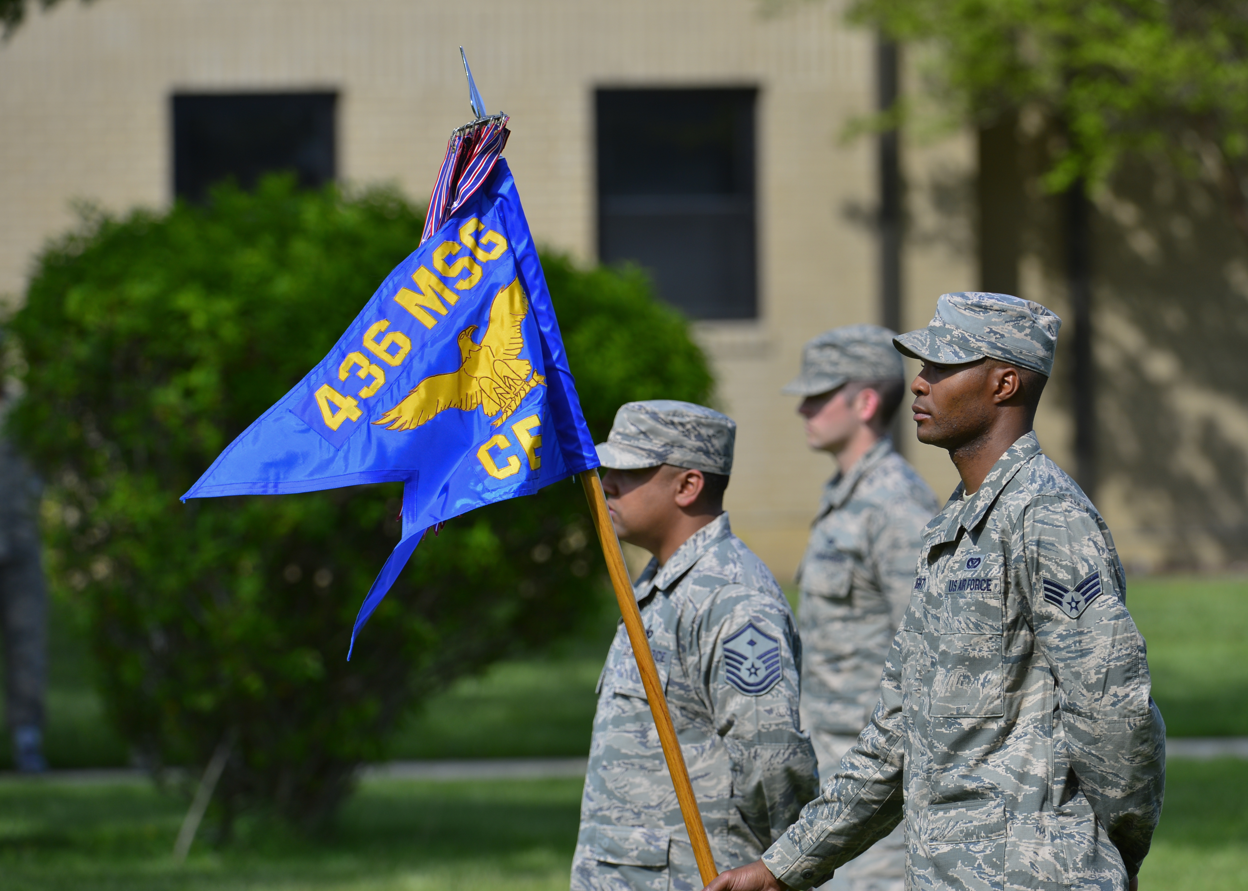 436th CES leads Team Dover during retreat ceremony > Dover Air Force ...