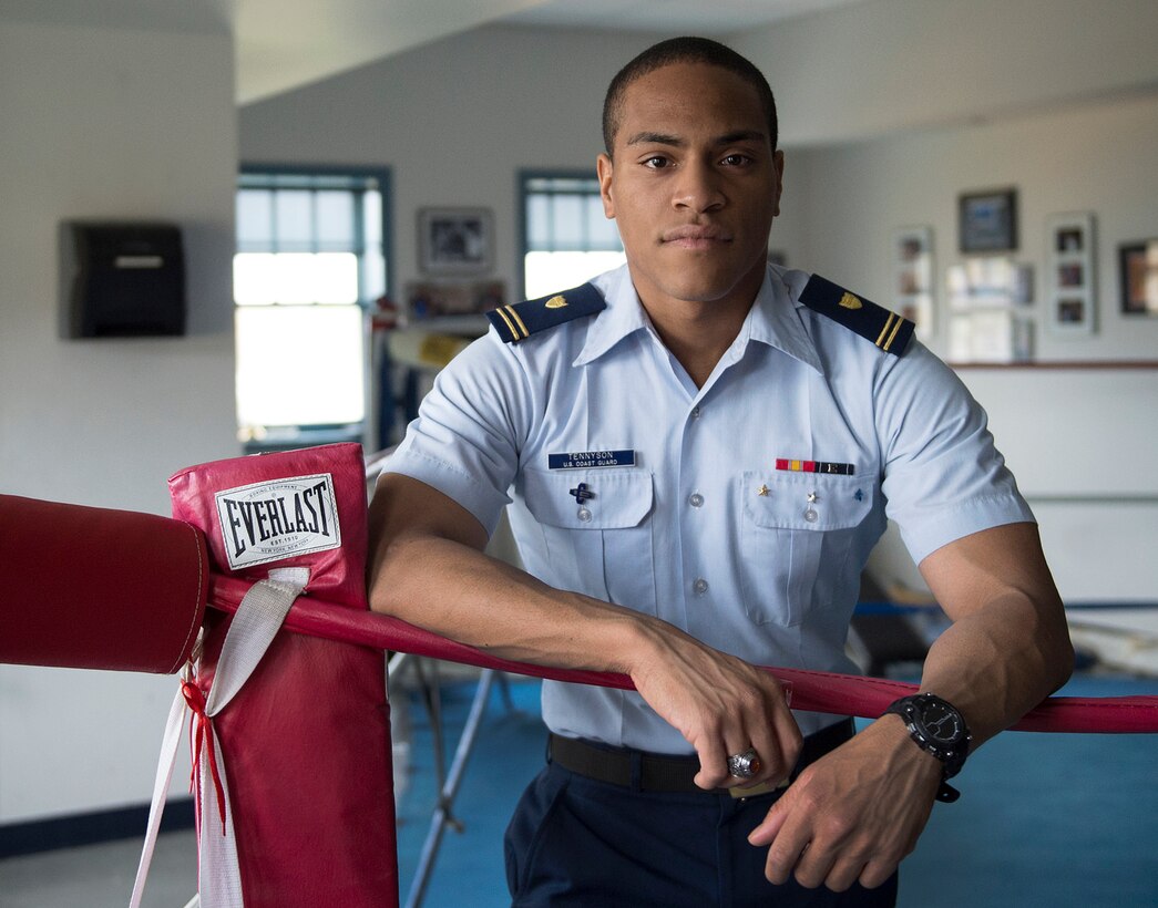 Coast Guard First Class Cadet Taylor Tennyson, a 2013 National ...