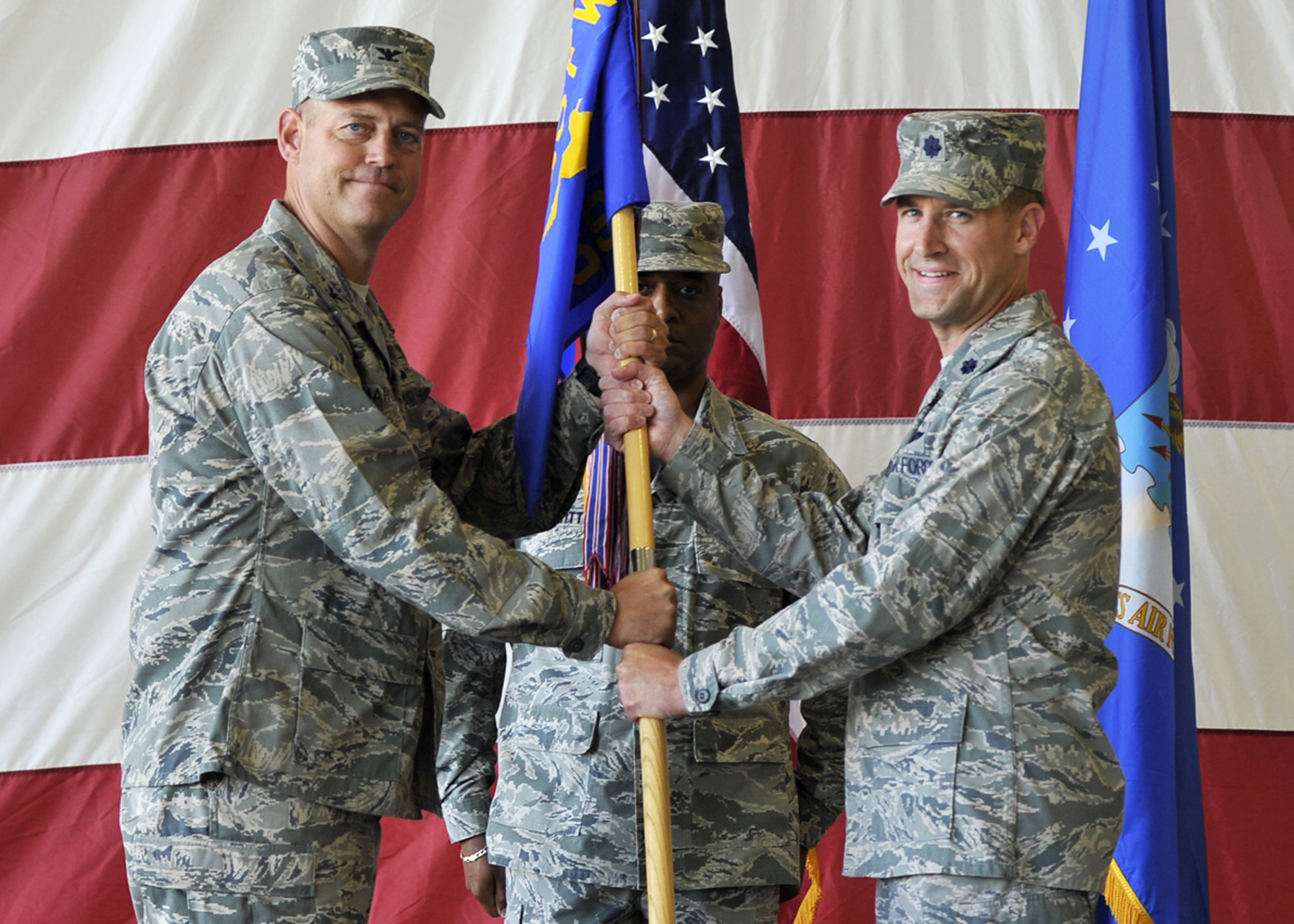 325th Operations Support Squadron Change of Command