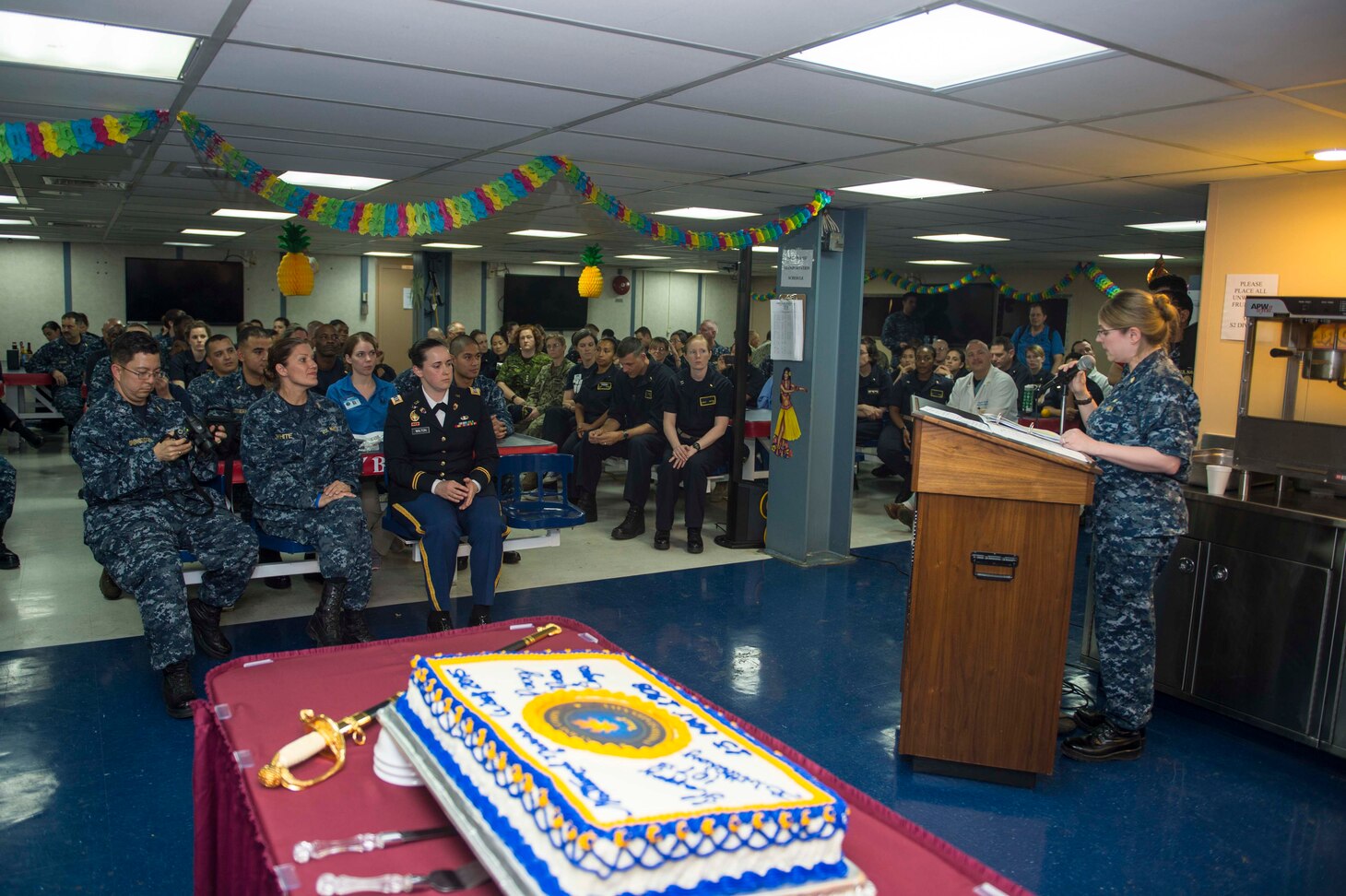 Continuing Promise Crew Celebrates Navy Nurse Corps' 107th Birthday ...