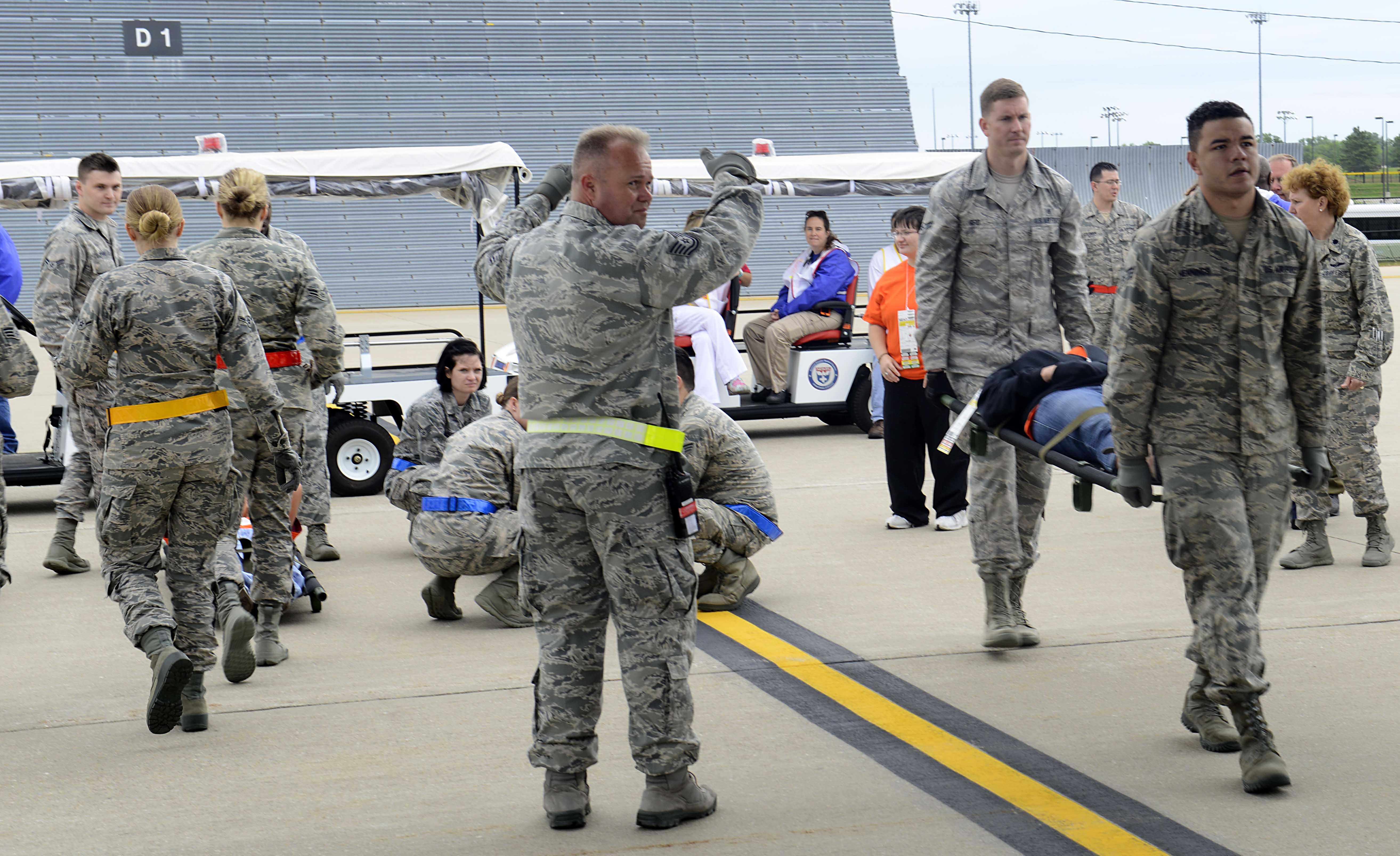 McConnell, community participate in patient movement training ...
