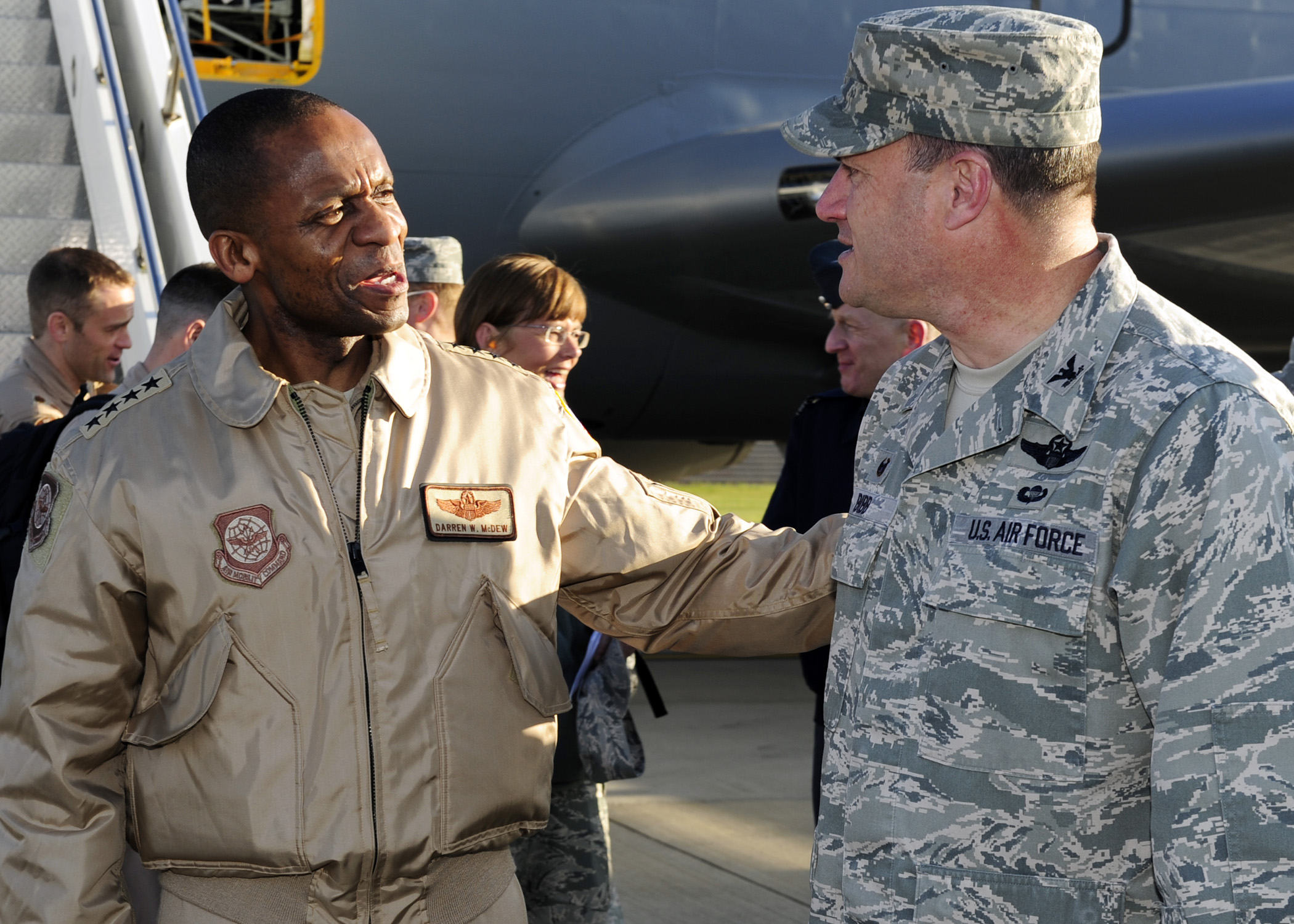 AMC Commander visits RAF Mildenhall > Royal Air Force Mildenhall > RAF ...