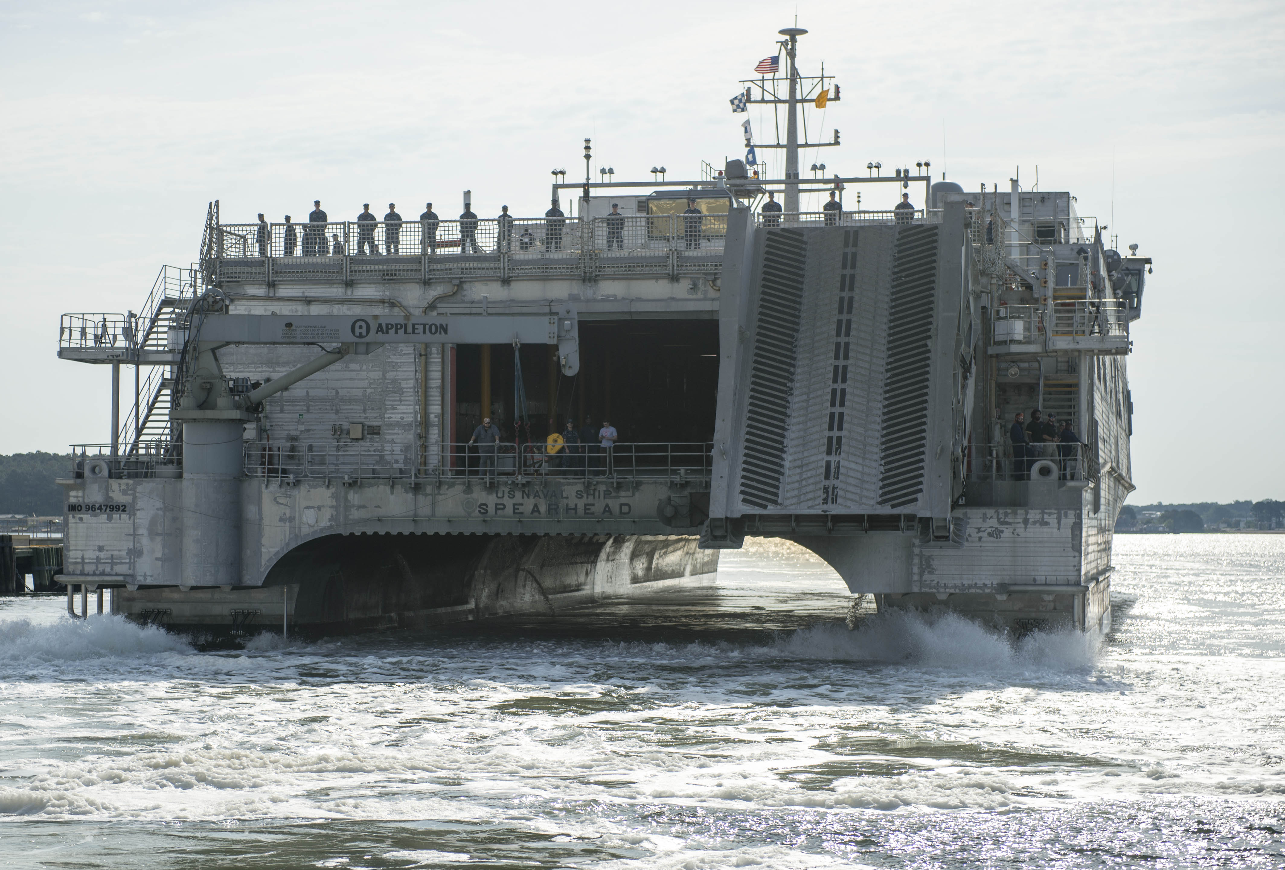 USNS Spearhead Begins Mission in SOUTHCOM AOR > United States Navy ...
