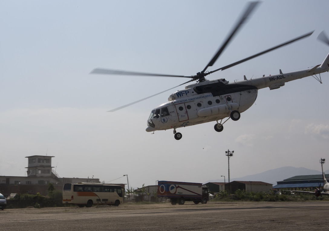 Relief delivered by World Food Programme