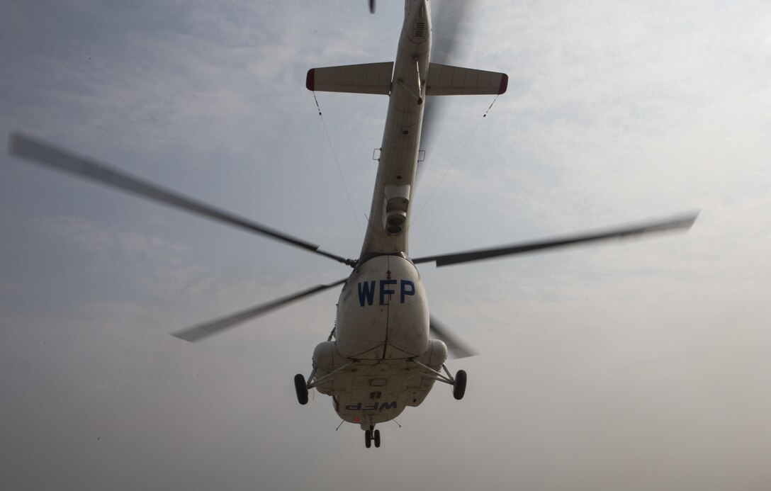 Relief delivered by World Food Programme