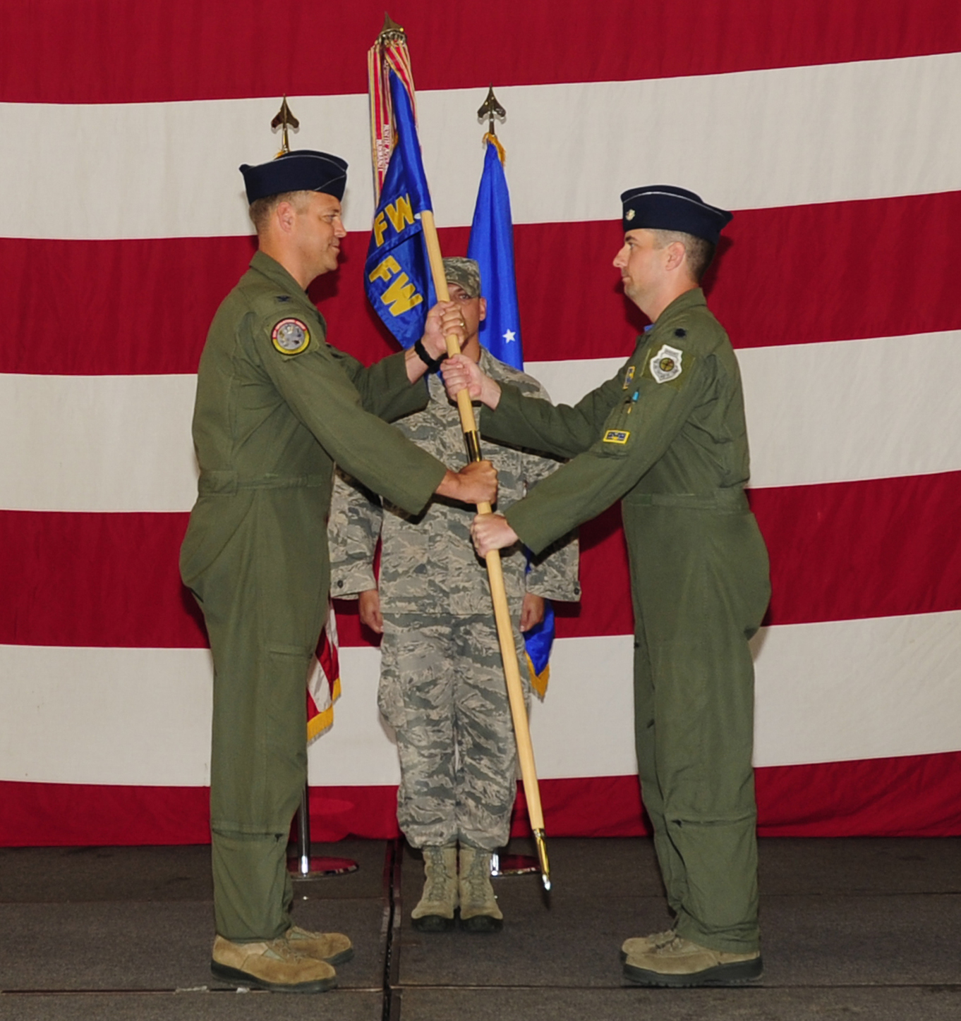95th Fighter Squadron Change of Command
