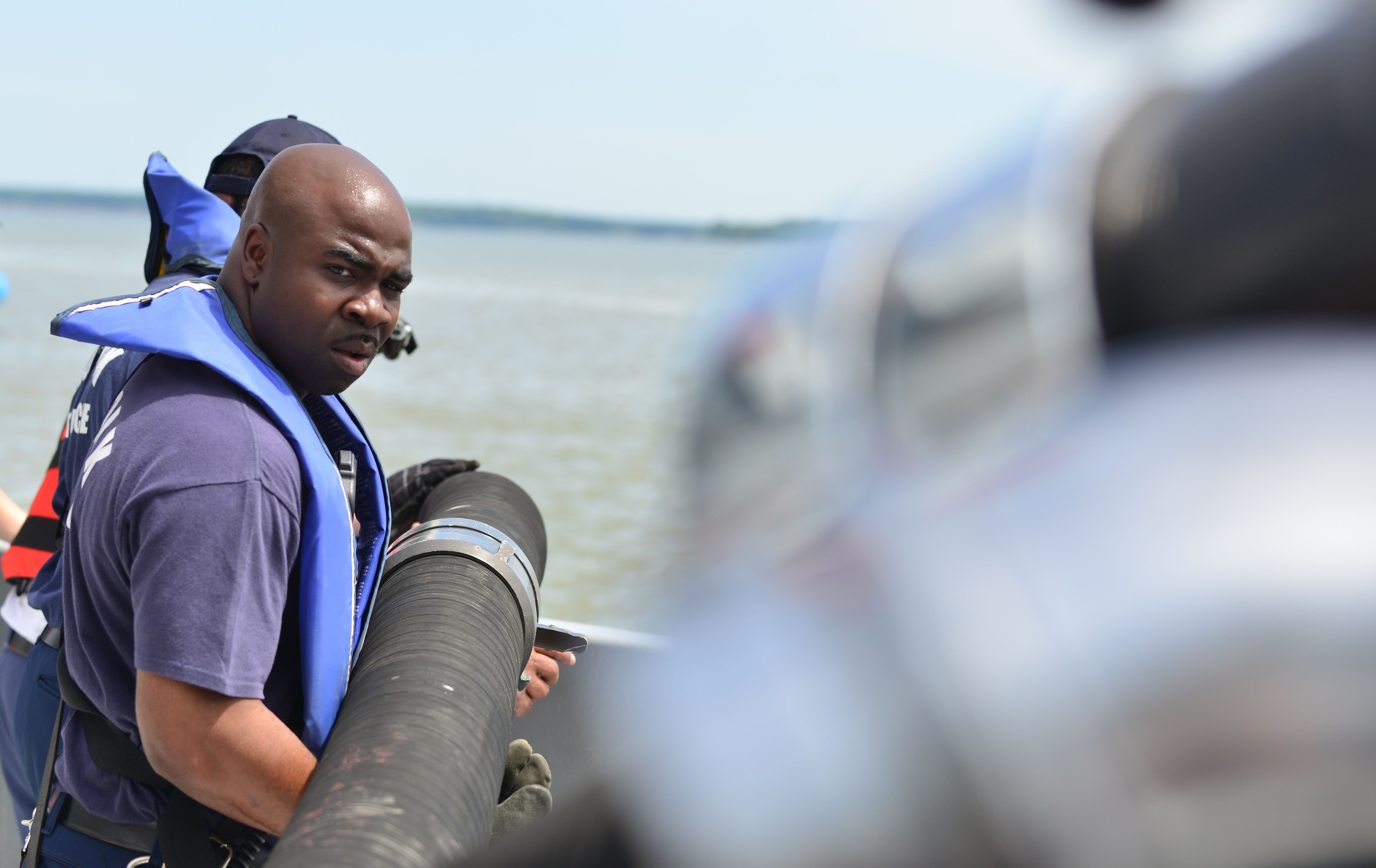 JBLE hosts international marine firefighting school capstone