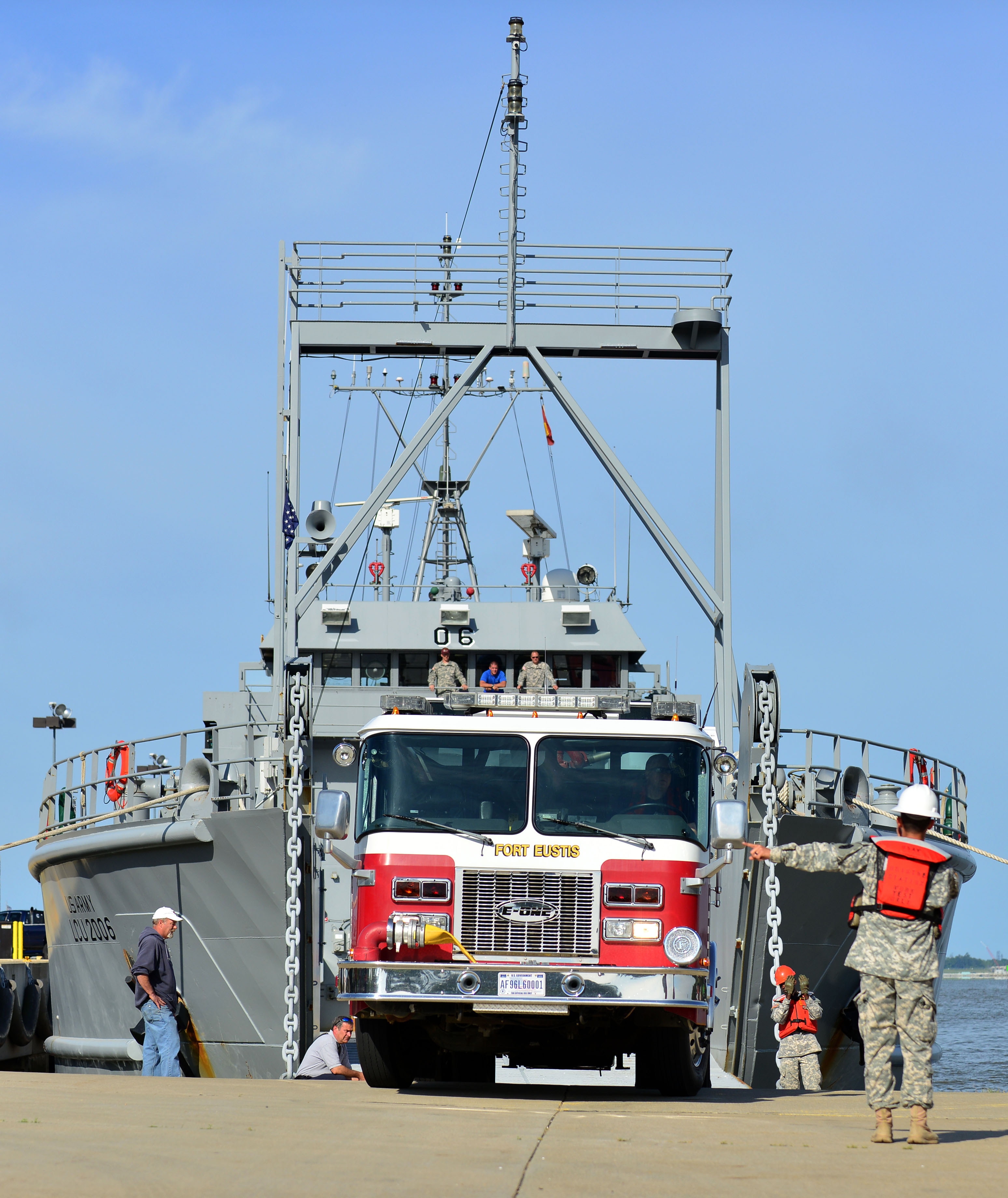 JBLE hosts international marine firefighting school capstone