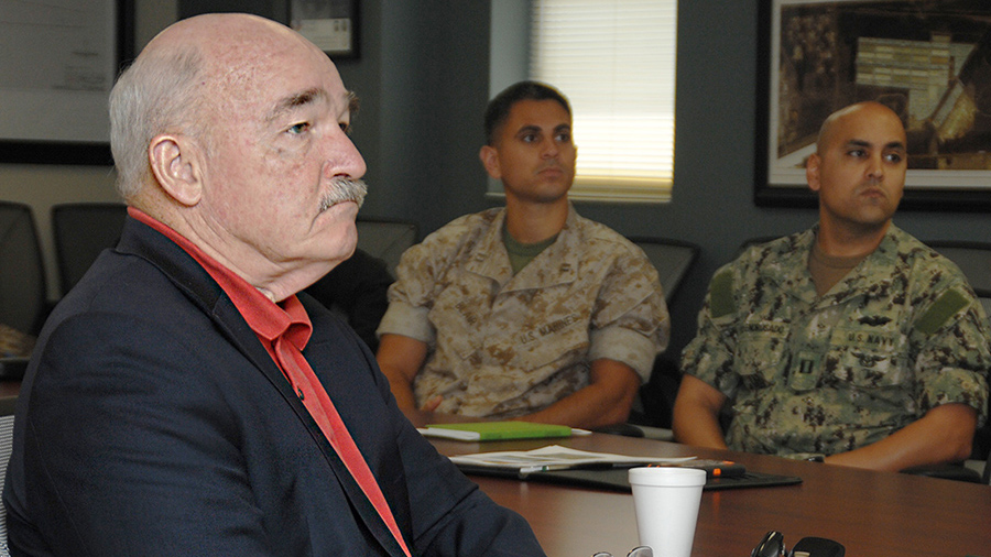 Assistant Secretary of the Navy witnesses base energy program firsthand