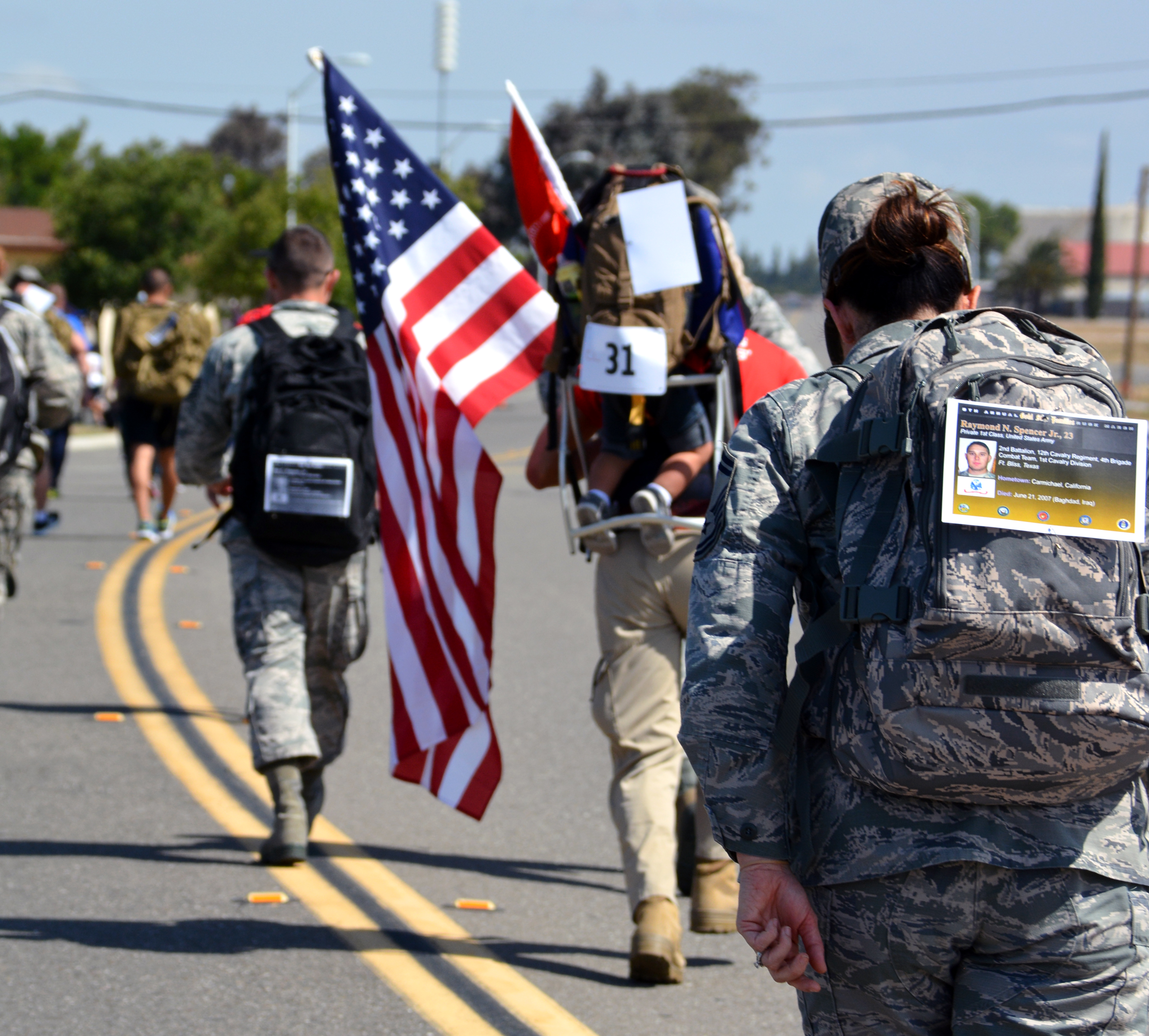 Ruck march honors Gold Star Families