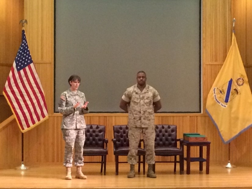 Staff Sergeant Curtis L Gipson was presented with an Army Achievement ...