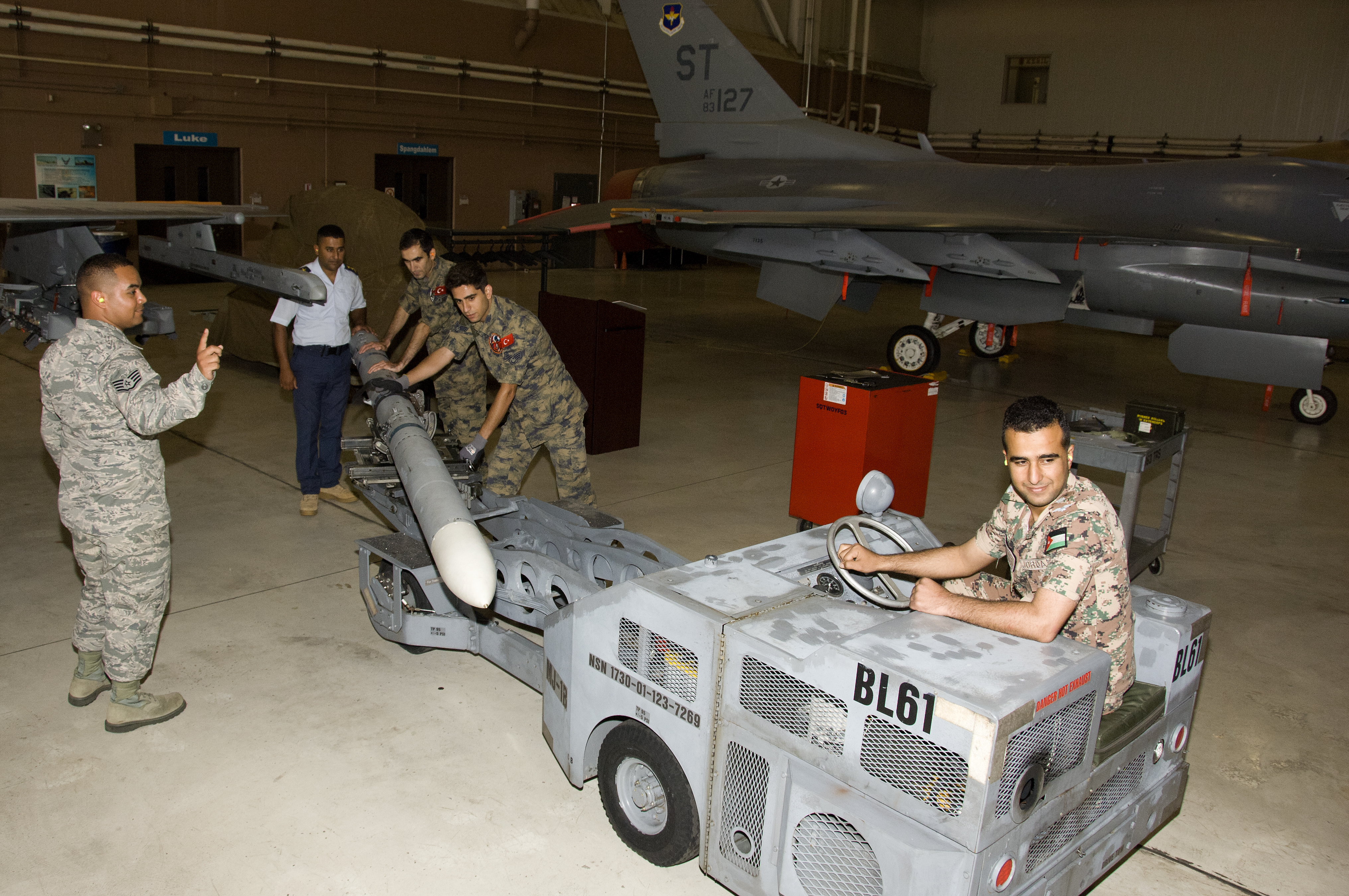 Newest Airmen loading the fight